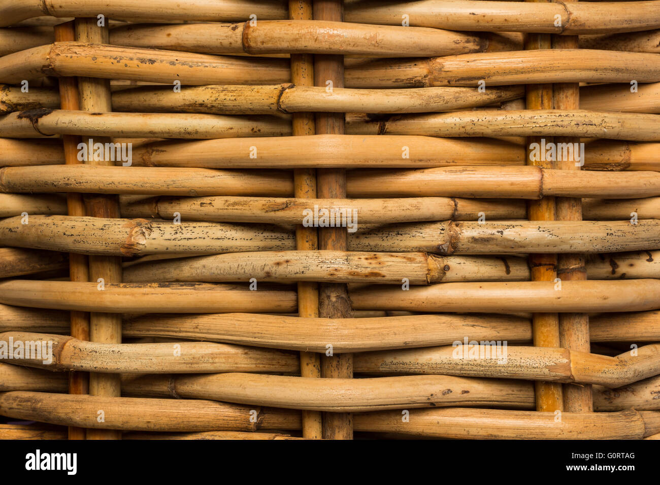 some cane work, show the strength the cane been woven together Stock ...