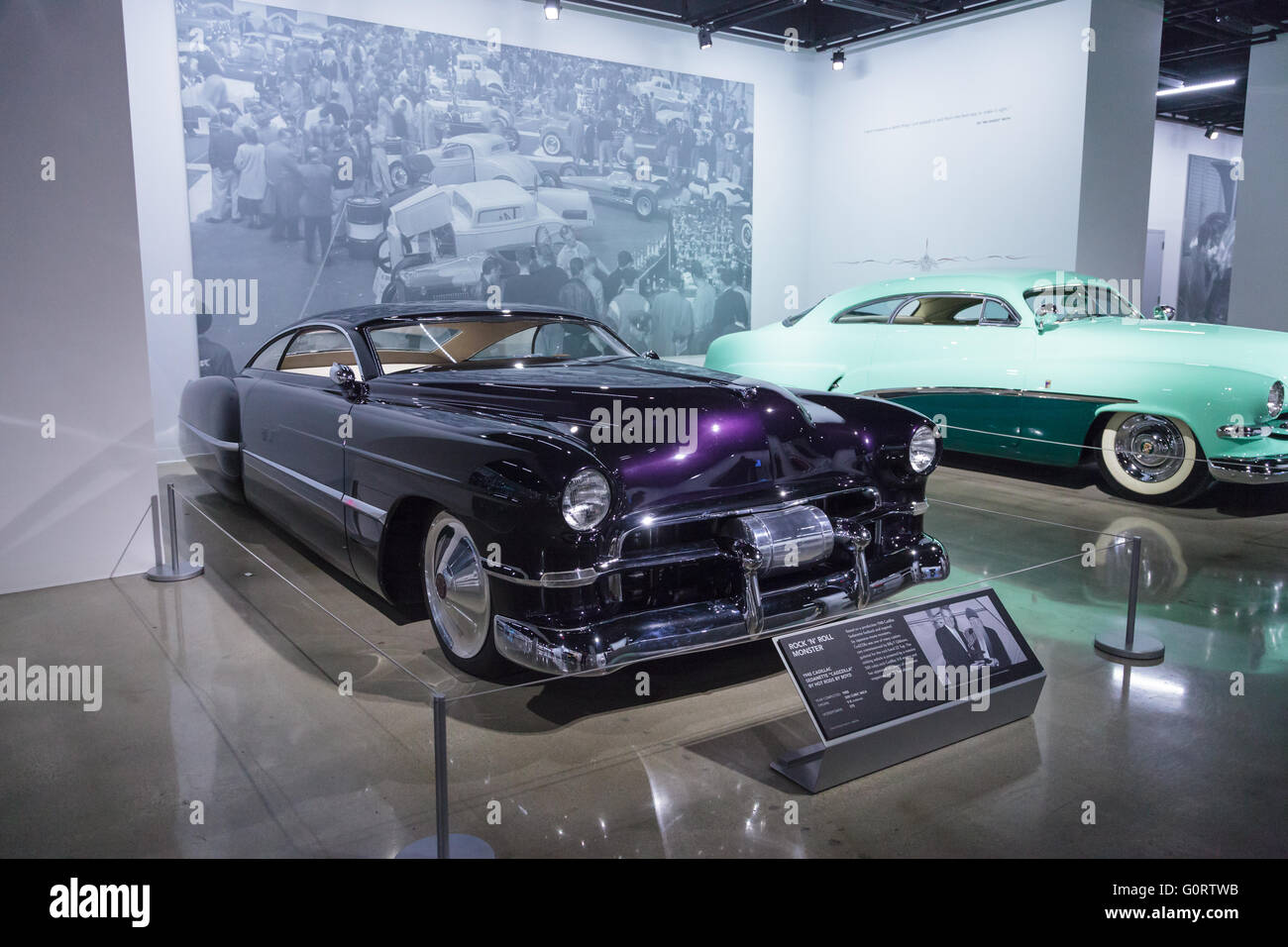 Purple 1948 Cadillac Sedanette reproduction called CadZZilla from the ...