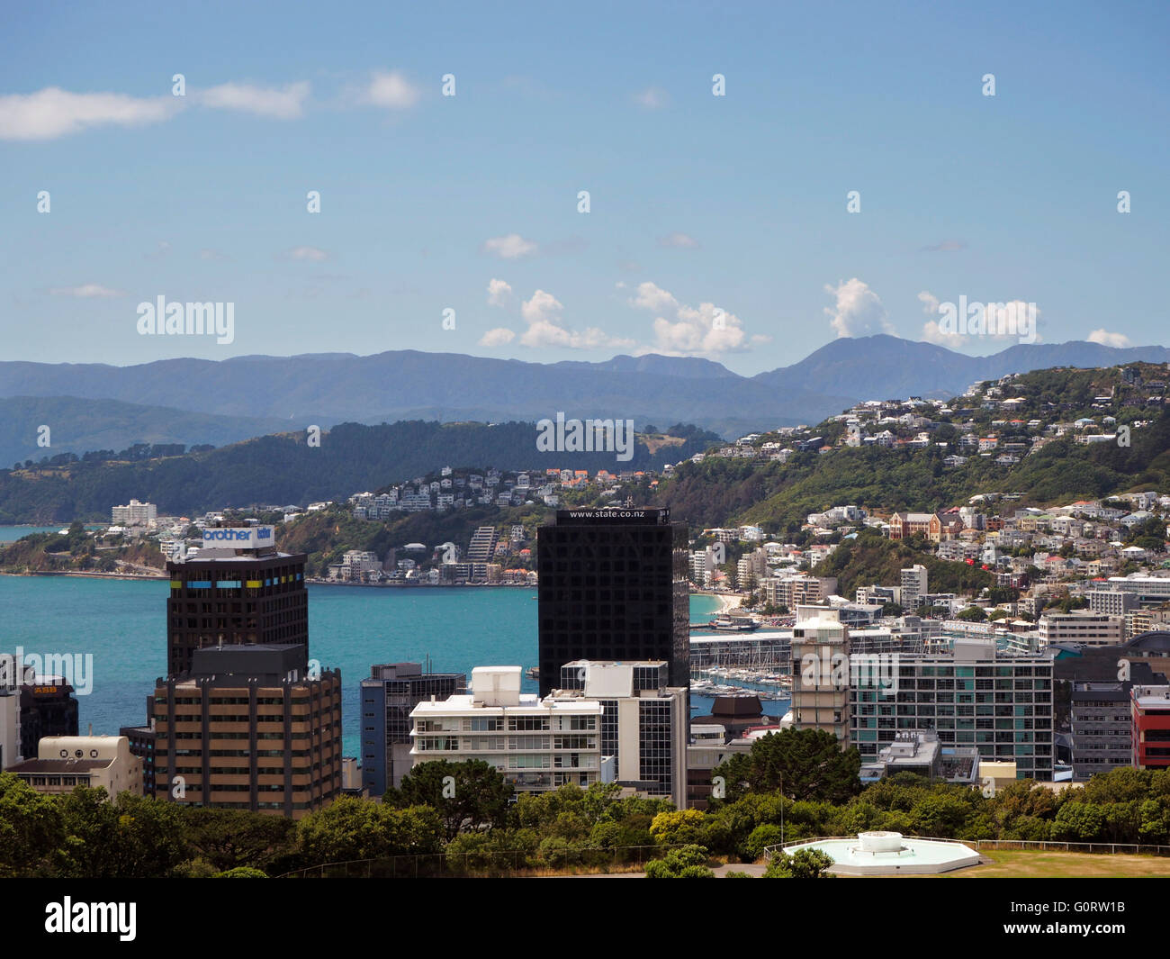 Wellington city in New Zealand Stock Photo - Alamy