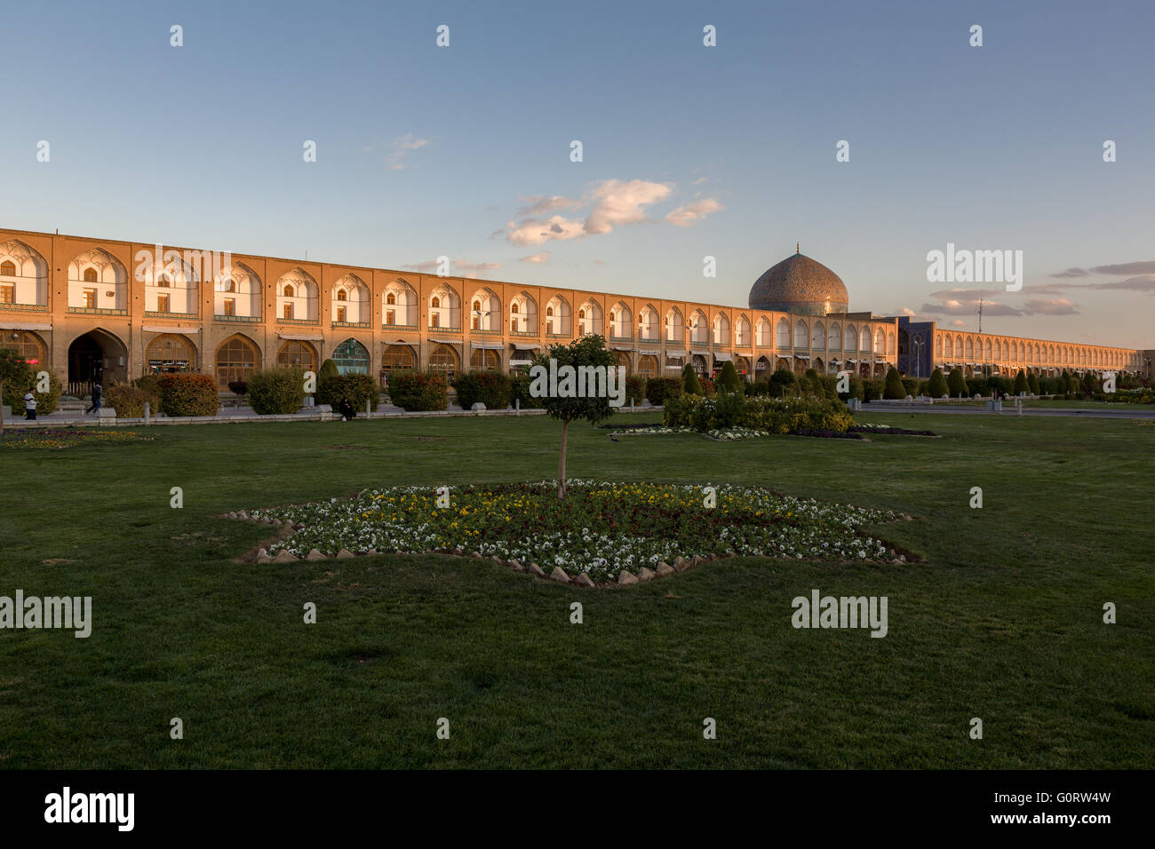 Isfahan historical great square Stock Photo - Alamy