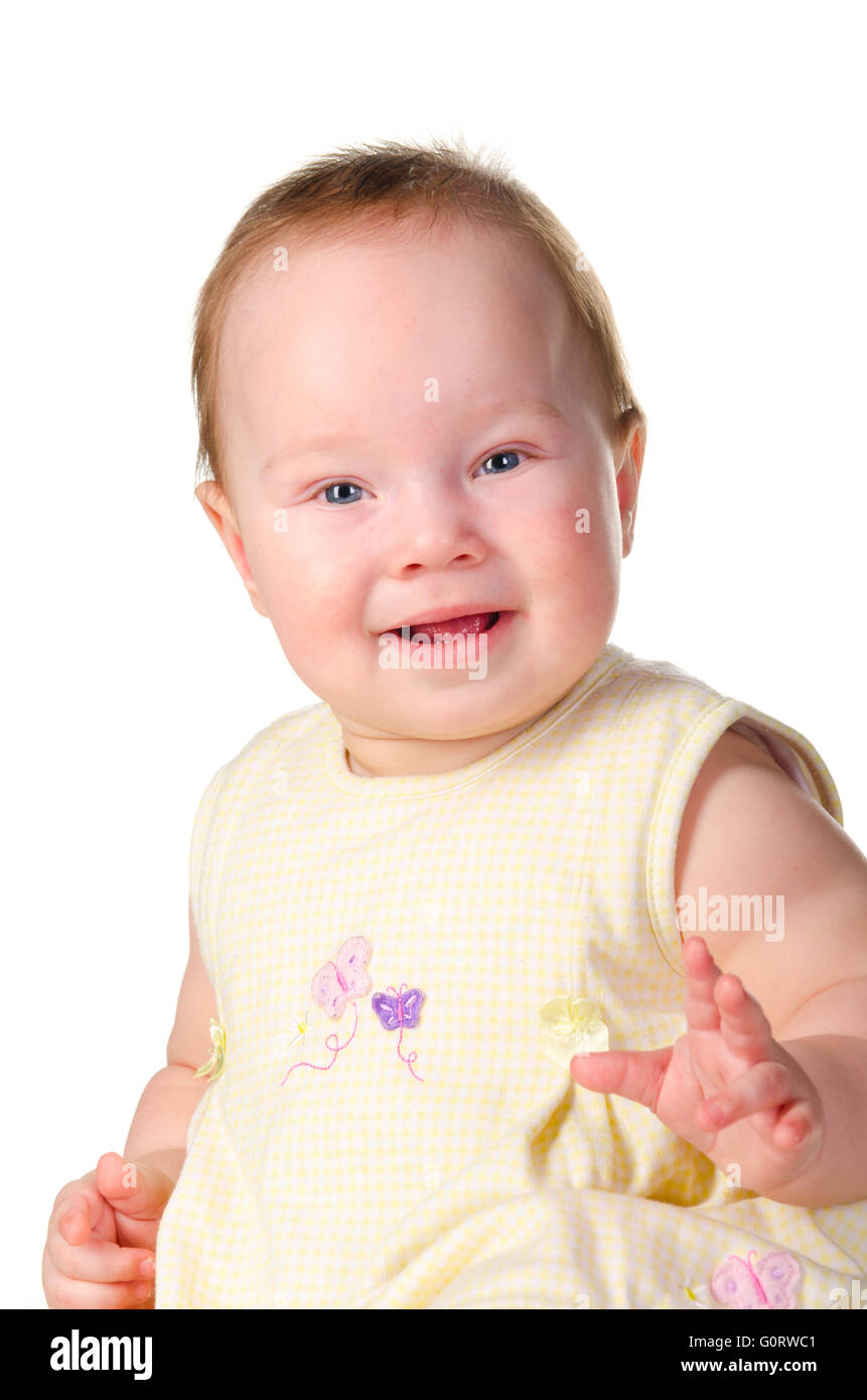 baby is smiling Stock Photo - Alamy