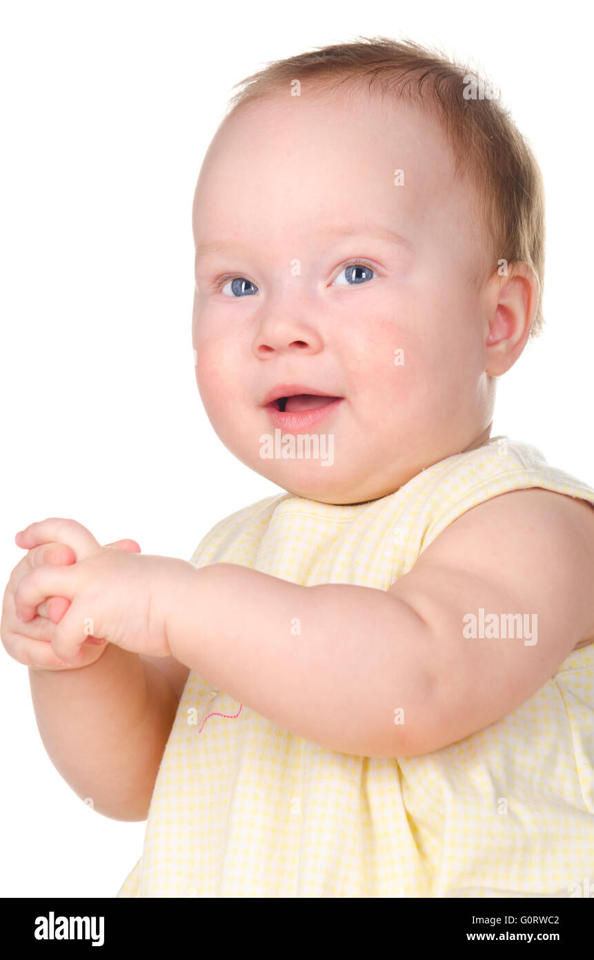baby is smiling Stock Photo - Alamy