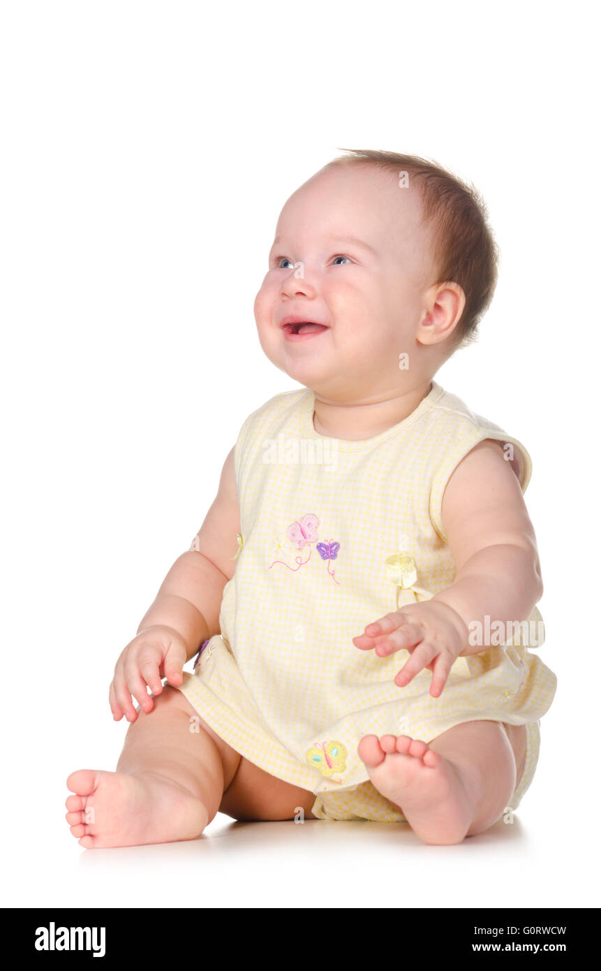 baby is smiling Stock Photo - Alamy