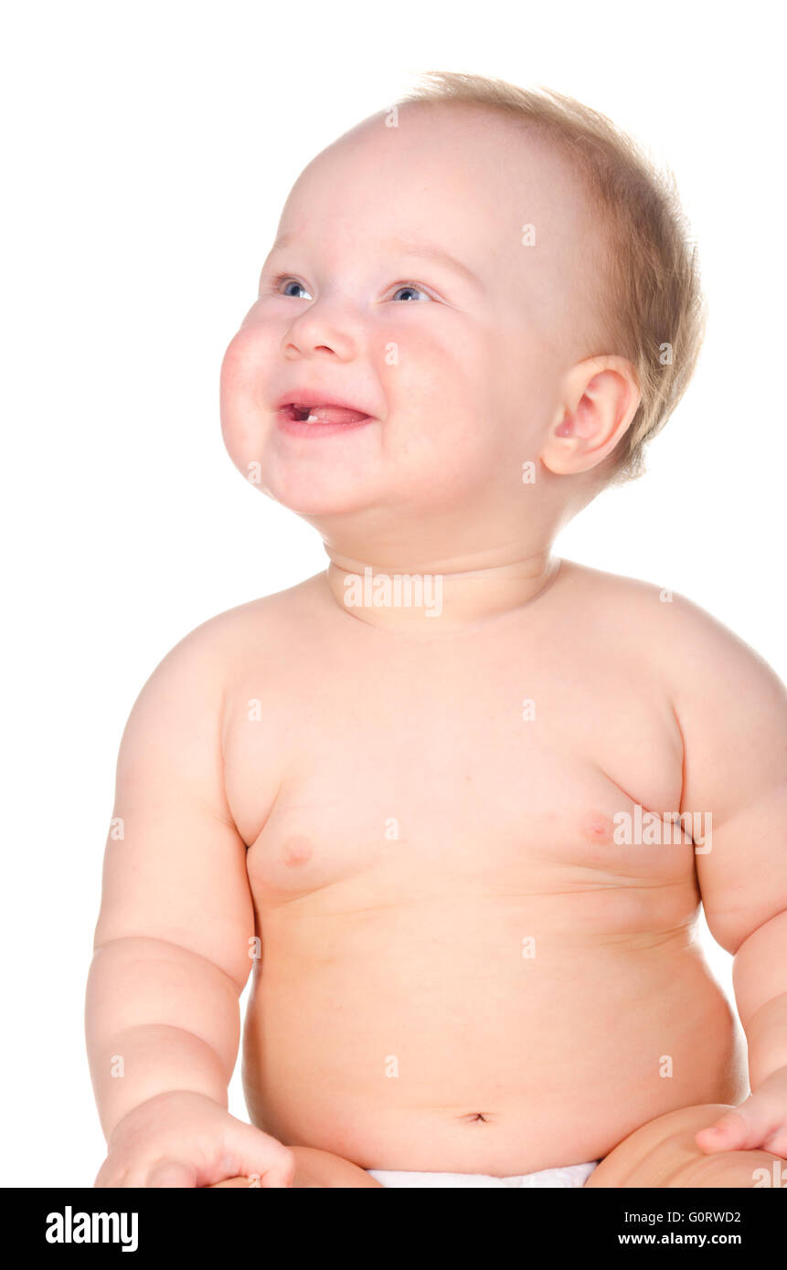 baby is smiling Stock Photo - Alamy