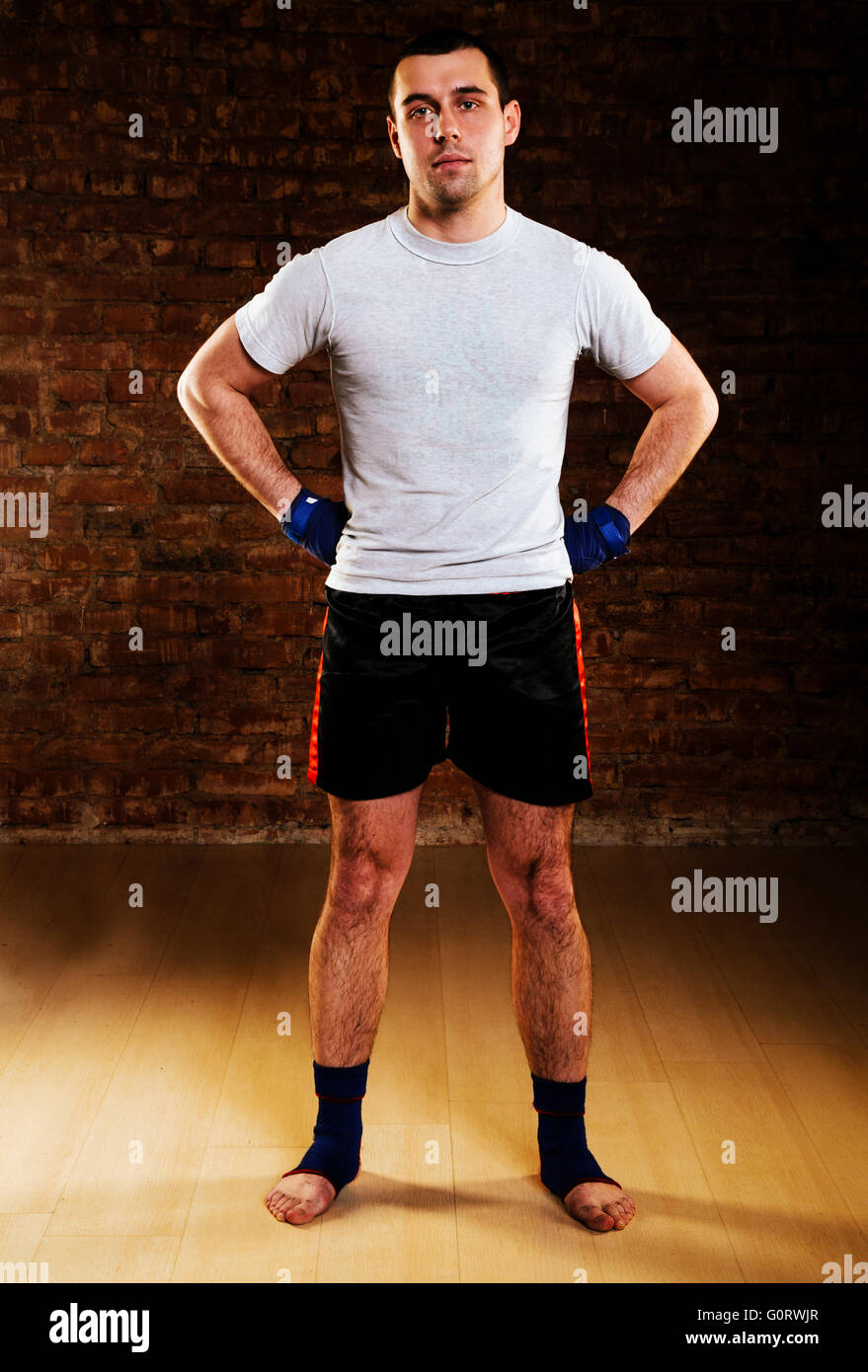 Mma fighter hands hi-res stock photography and images - Alamy