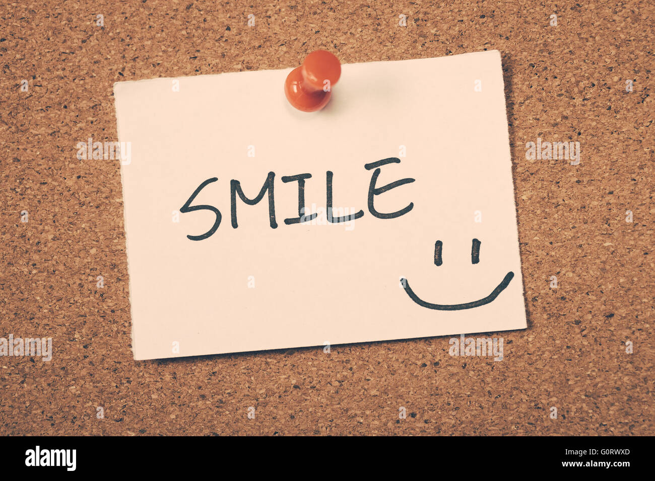 Smile note hi-res stock photography and images - Alamy