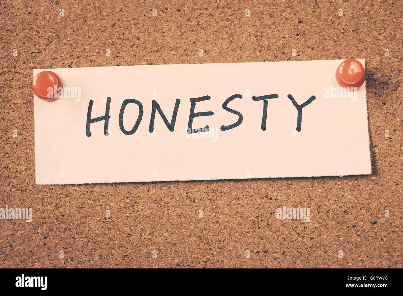 Symbol of honesty hi-res stock photography and images - Alamy
