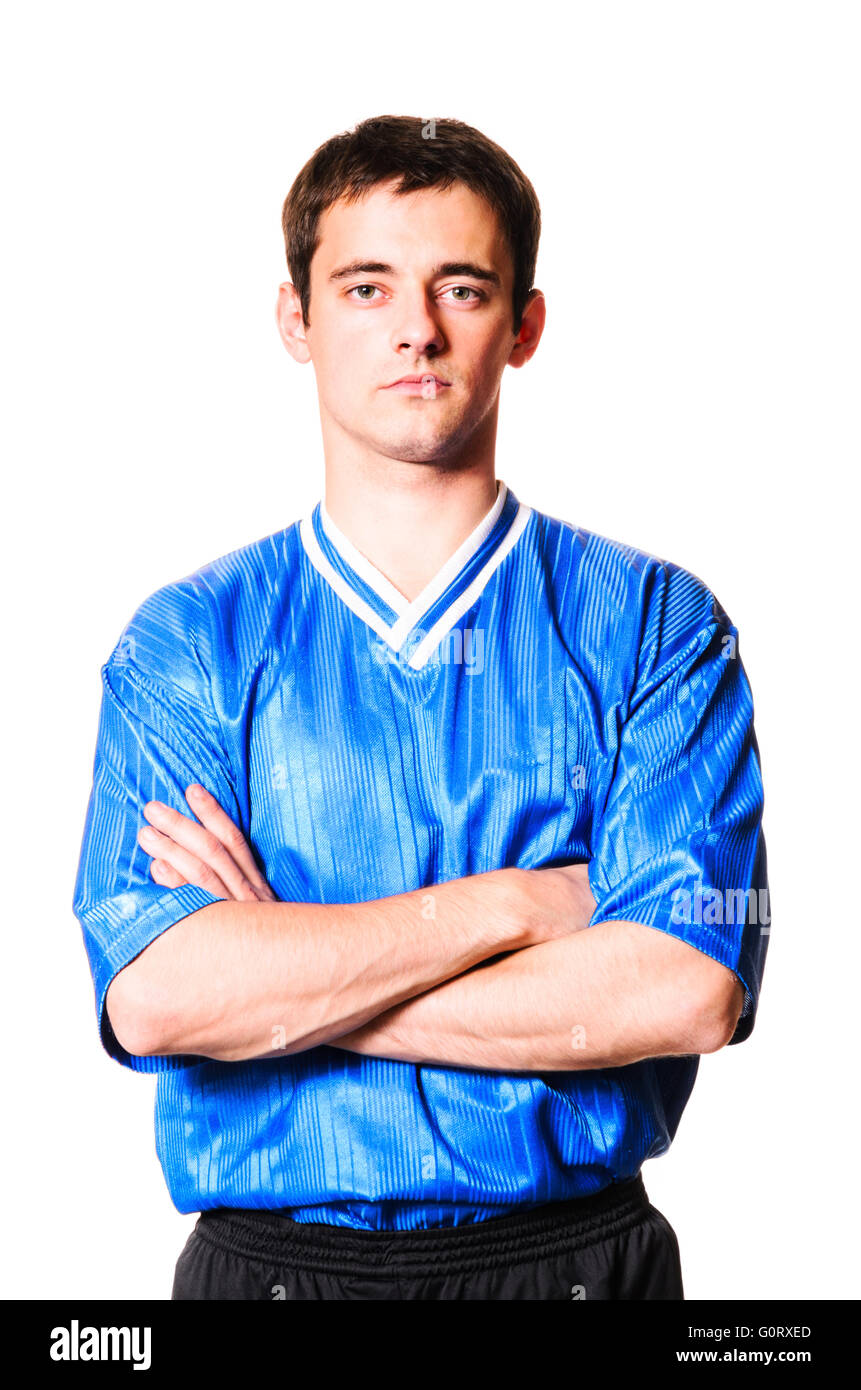 Soccer football man hi-res stock photography and images - Alamy
