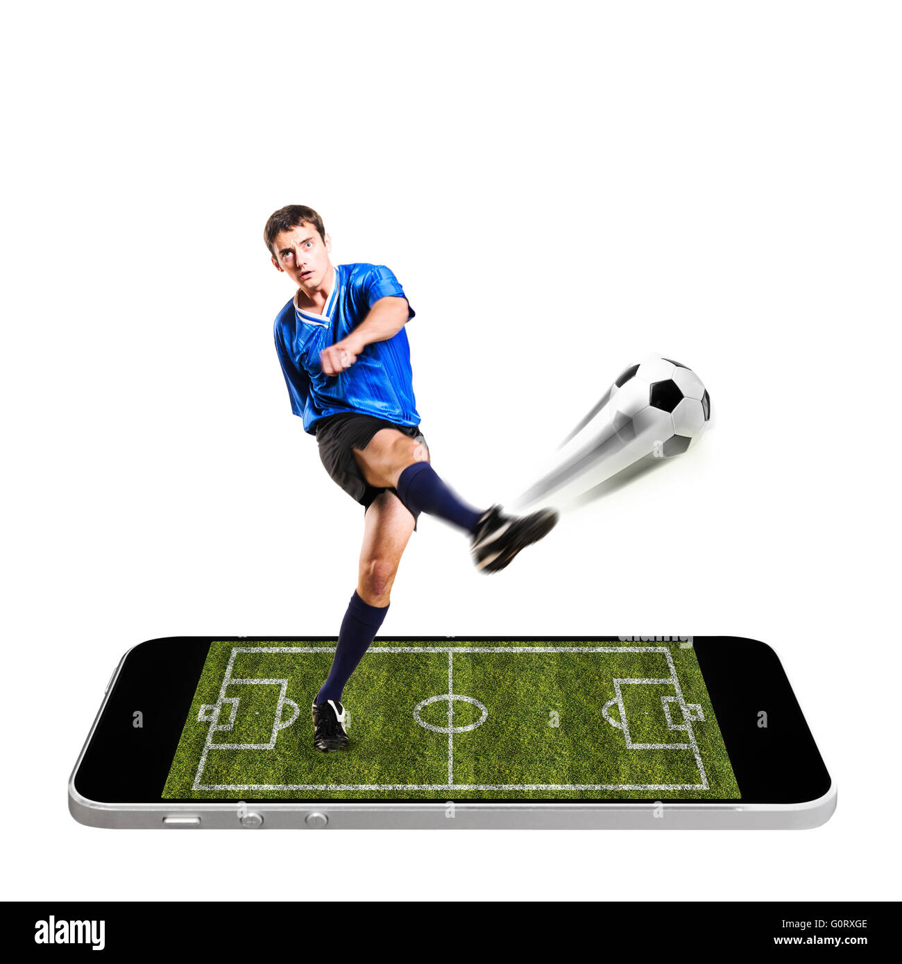 Soccer green screen hi-res stock photography and images - Alamy
