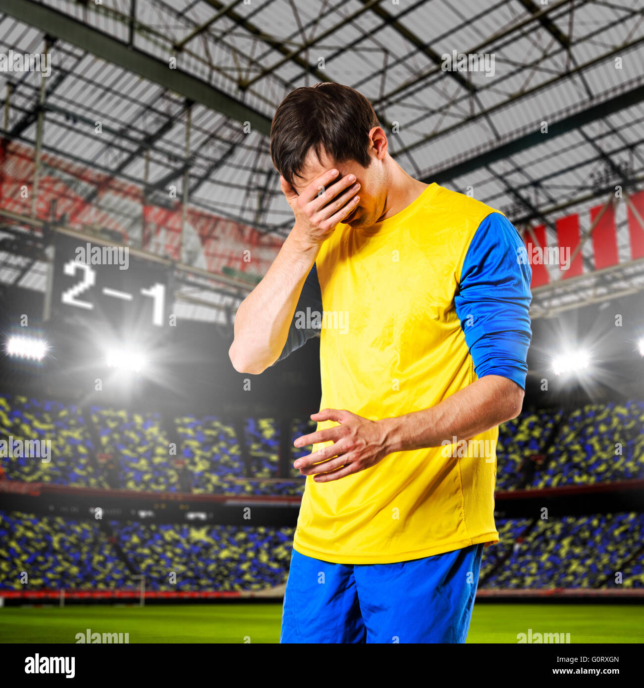 Football lose despair hi-res stock photography and images - Alamy