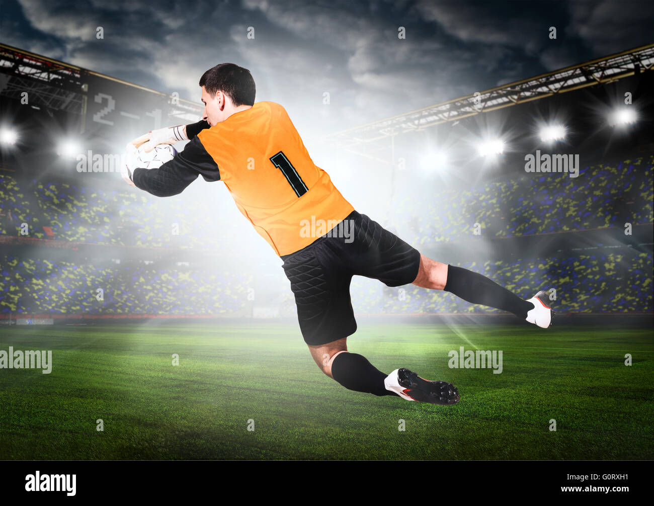 Goalkeeper feet hi-res stock photography and images - Alamy
