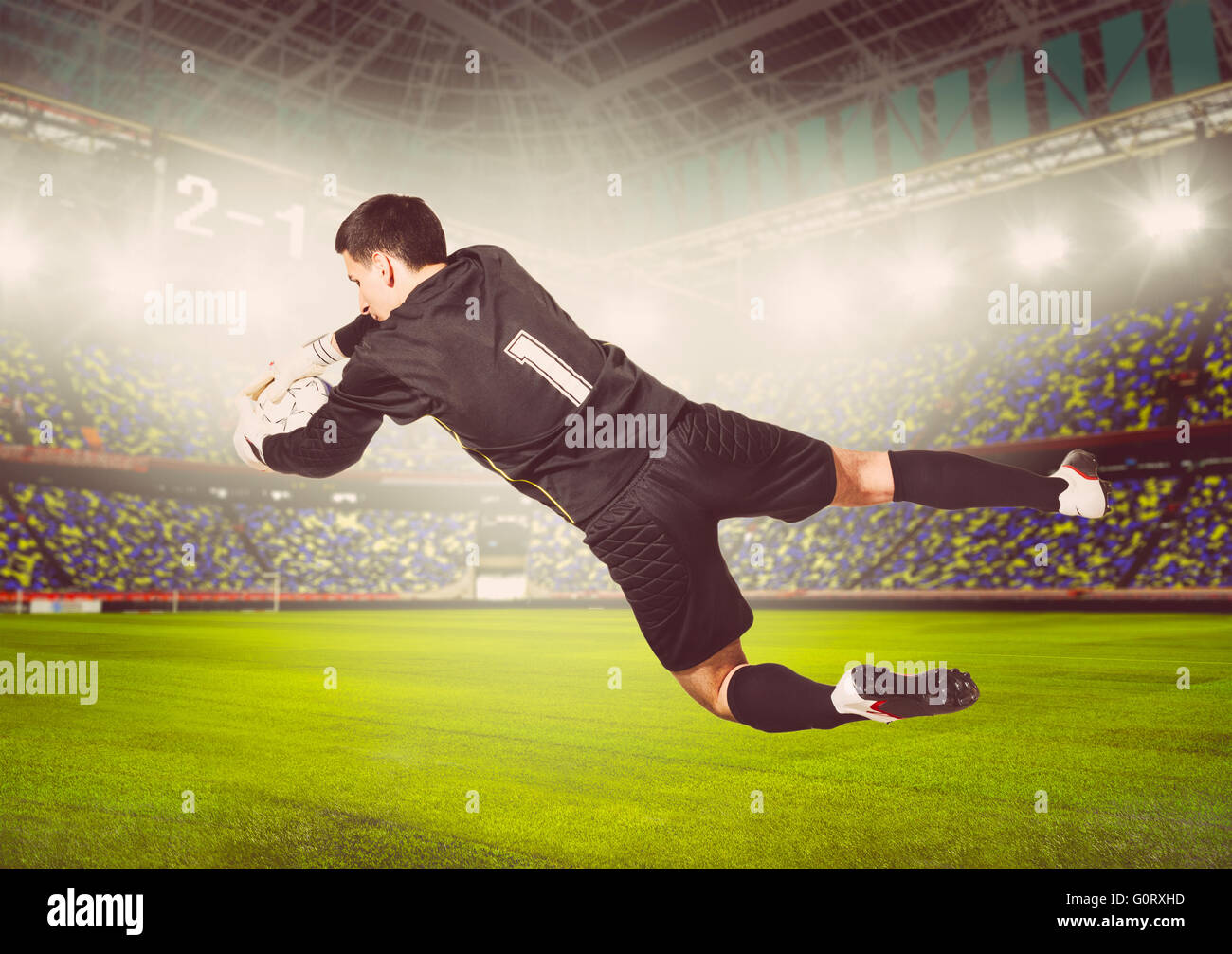 Goalkeeper feet hi-res stock photography and images - Alamy