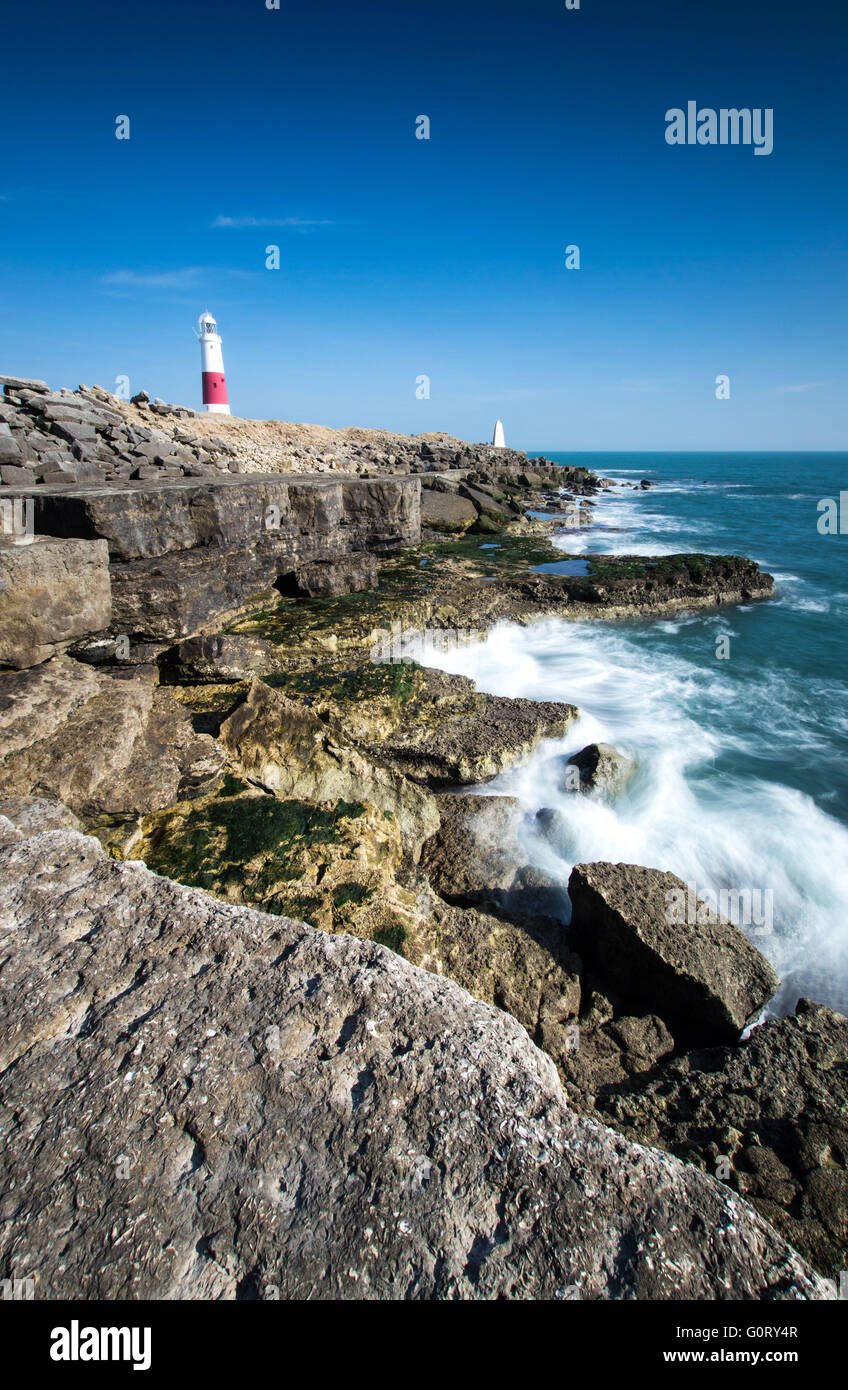 Portland bill sea rough hi-res stock photography and images - Alamy