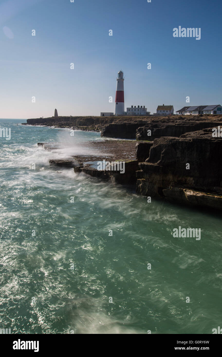 Portland bill sea rough hi-res stock photography and images - Alamy