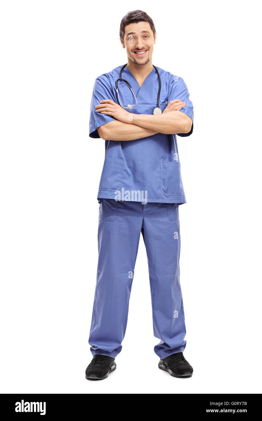 Doctor portrait fullbody hi-res stock photography and images - Alamy