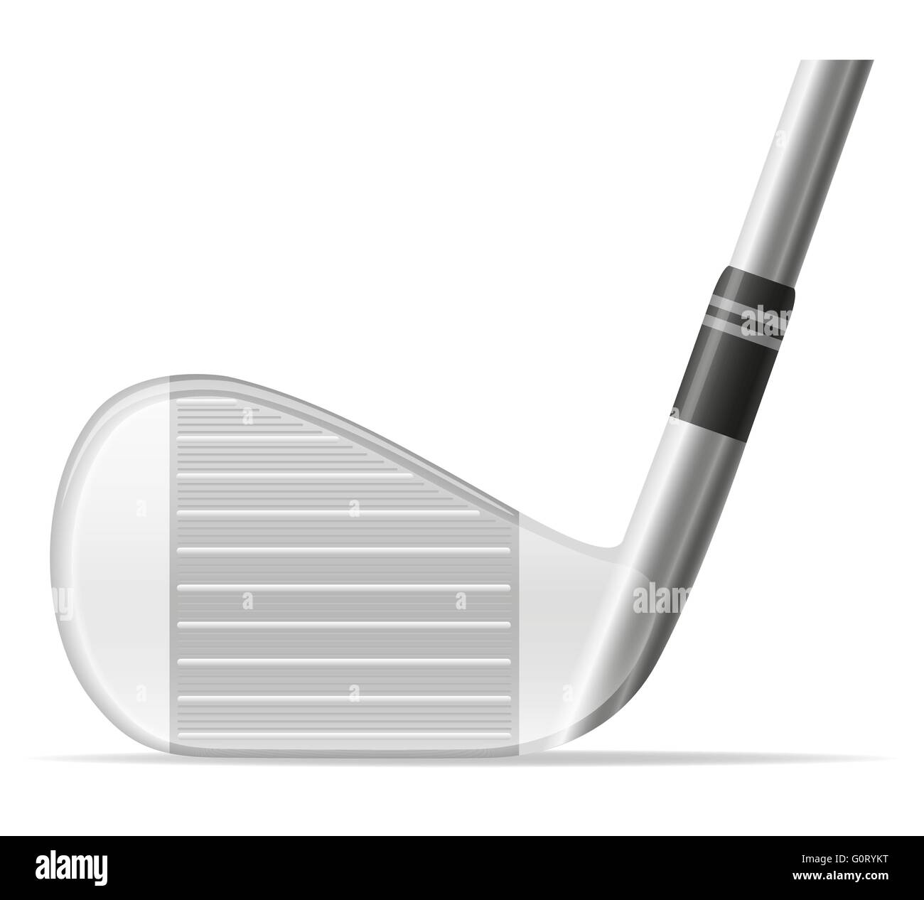 golf club vector illustration isolated on white background Stock Vector ...