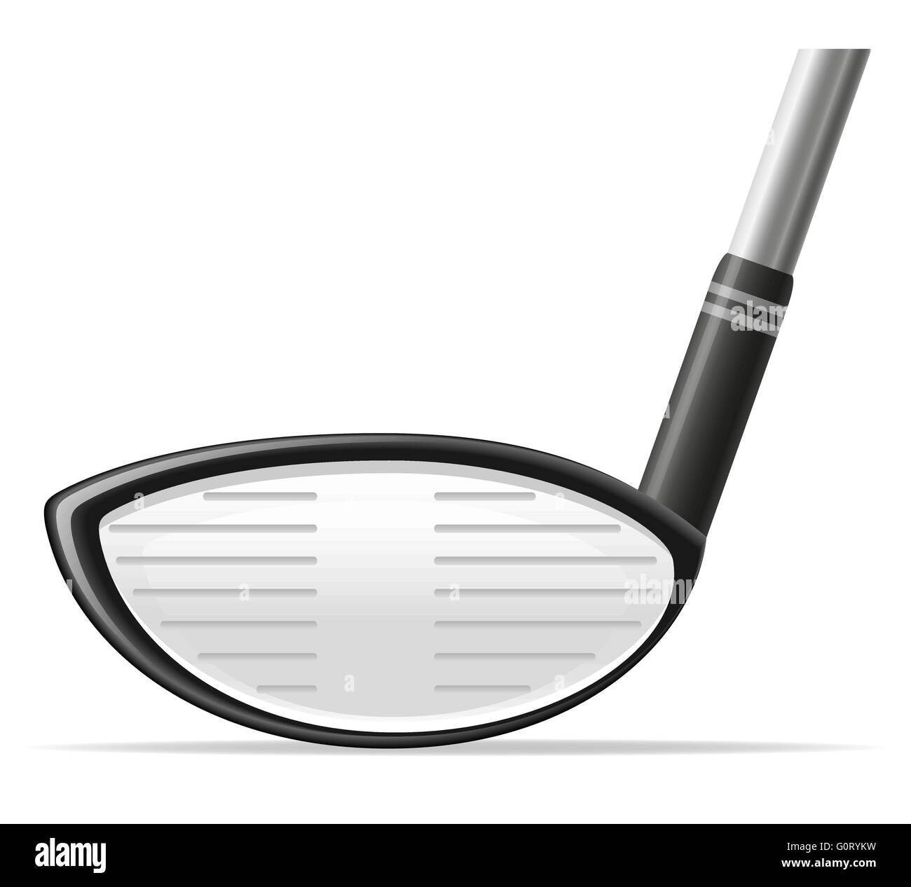 golf club vector illustration isolated on white background Stock Vector ...