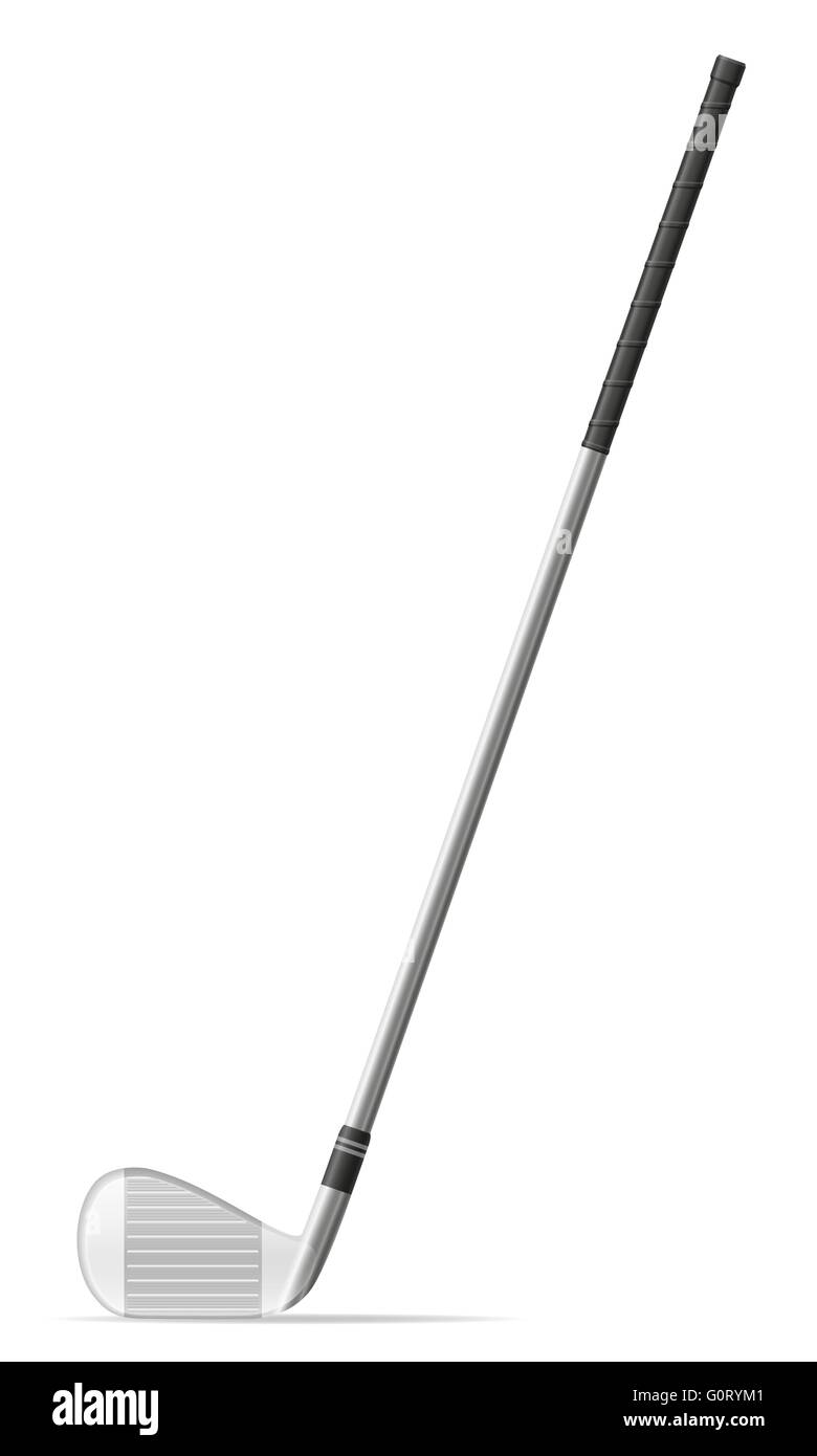 golf club vector illustration isolated on white background Stock Vector ...