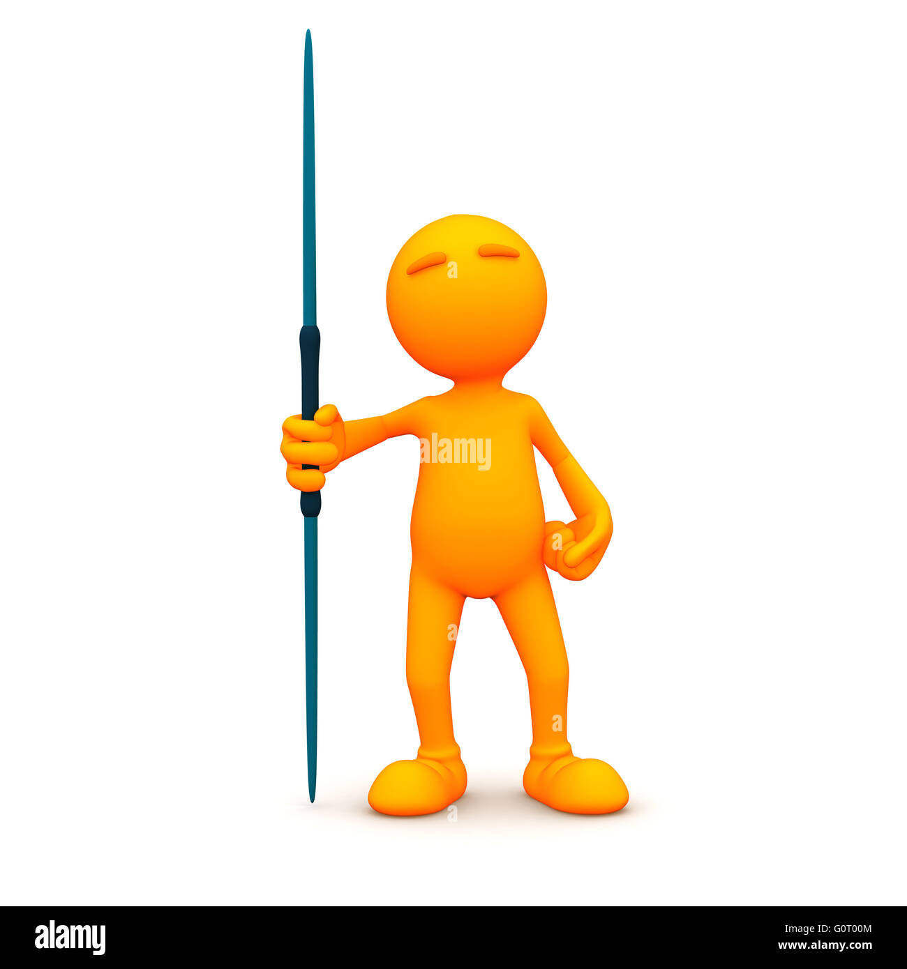 An extensive series of a 3d orange man, with a variety of props in all ...