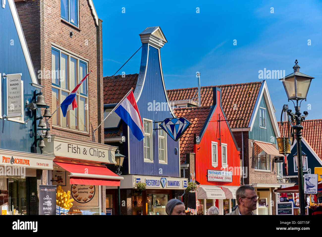 Volendam is a town in North Holland in the Netherlands, in the ...