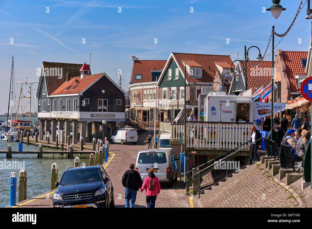 Volendam is a town in North Holland in the Netherlands, in the ...