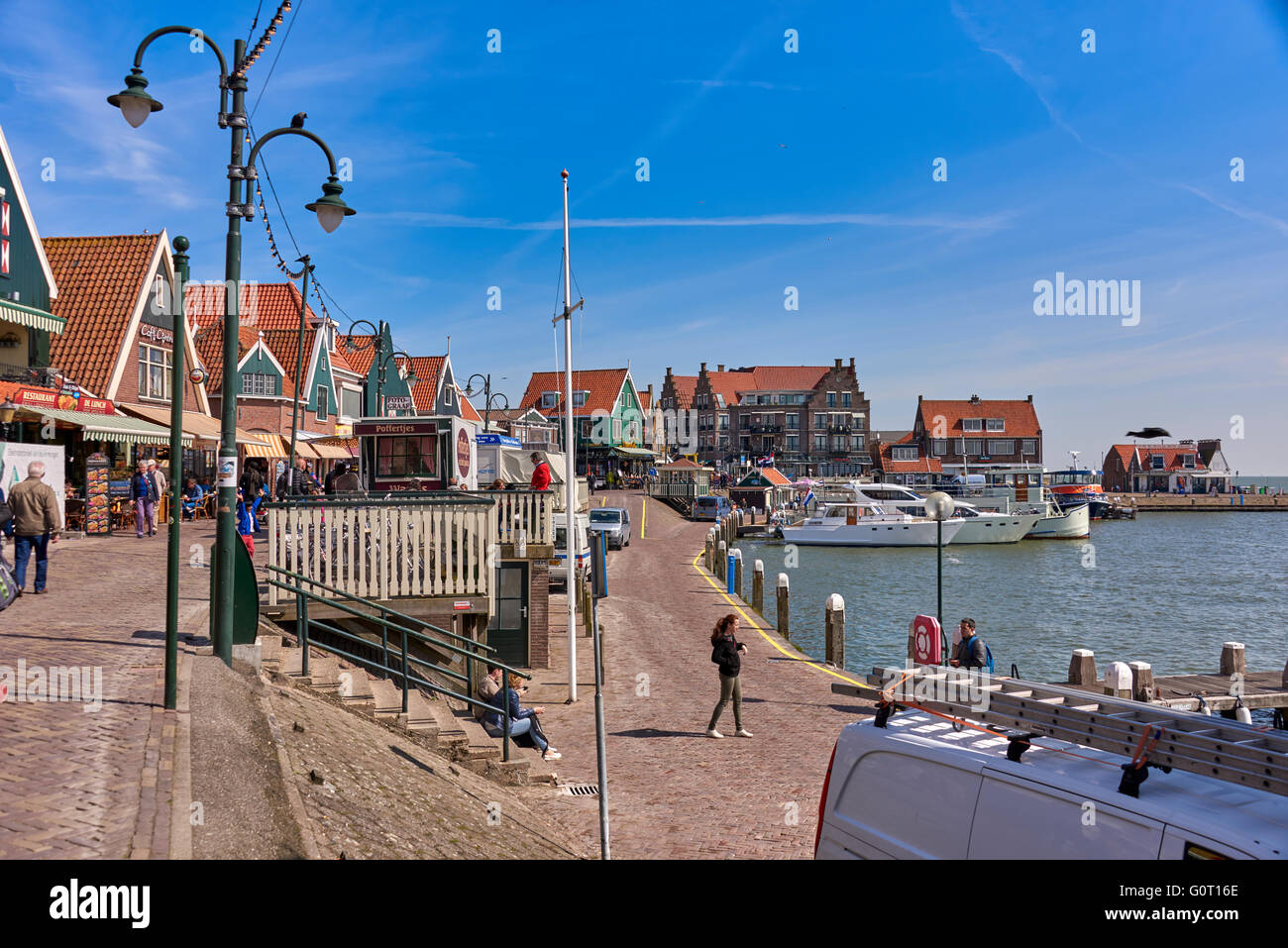 Volendam is a town in North Holland in the Netherlands, in the ...