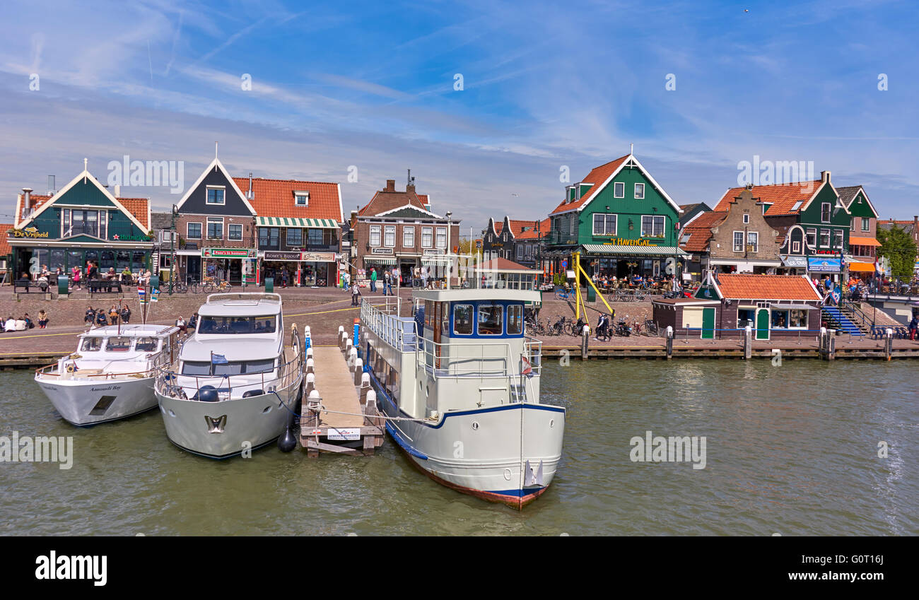 Volendam was the location of the of the nearby edam hi-res stock ...