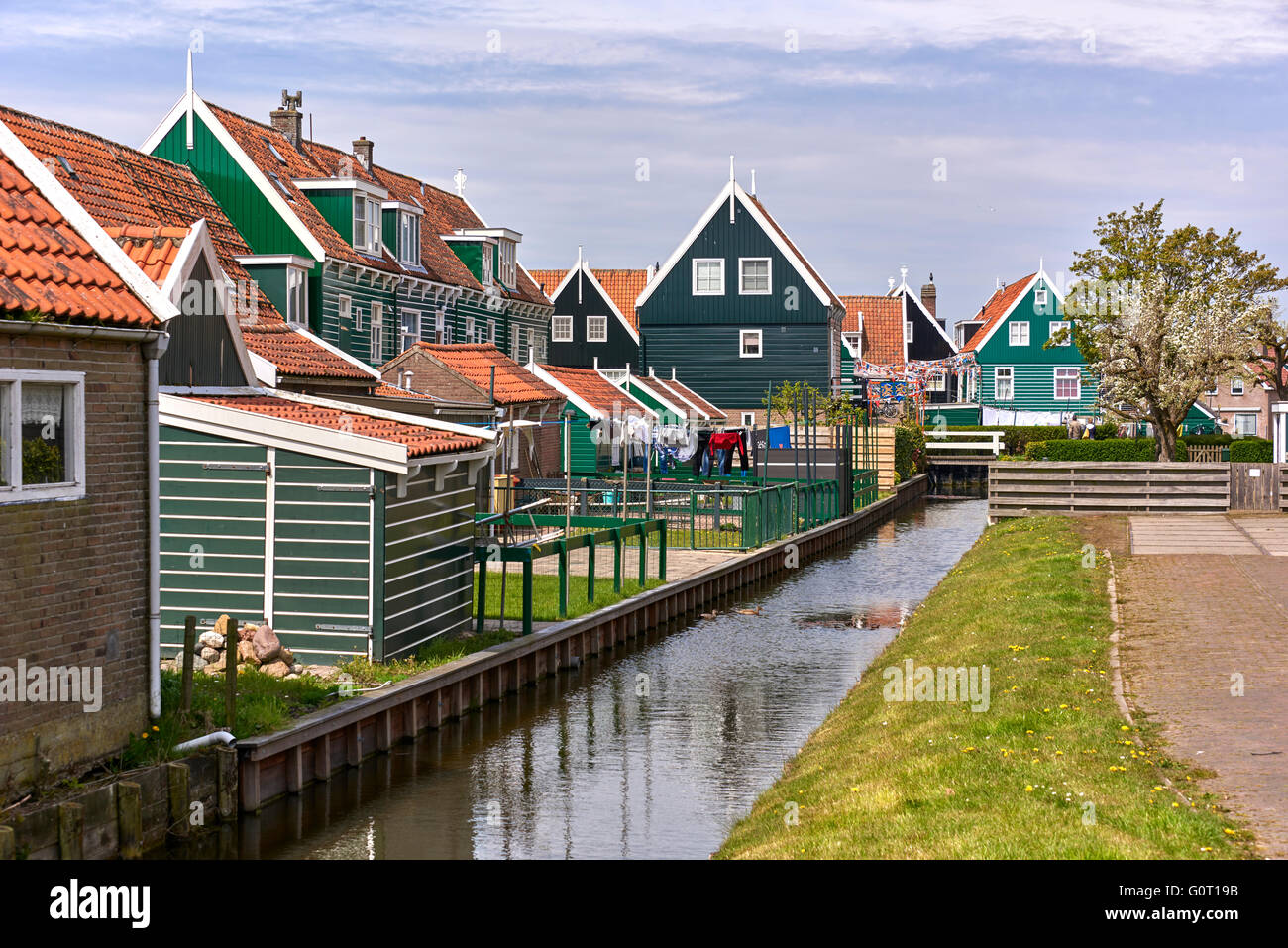 Marken was an island in the Zuiderzee Stock Photo - Alamy