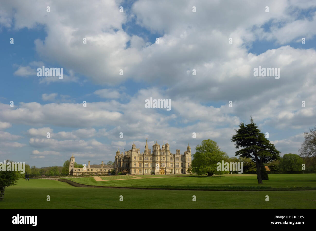 Burghley House, near Stamford, Lincolnshire, England. UK. Europe Stock ...