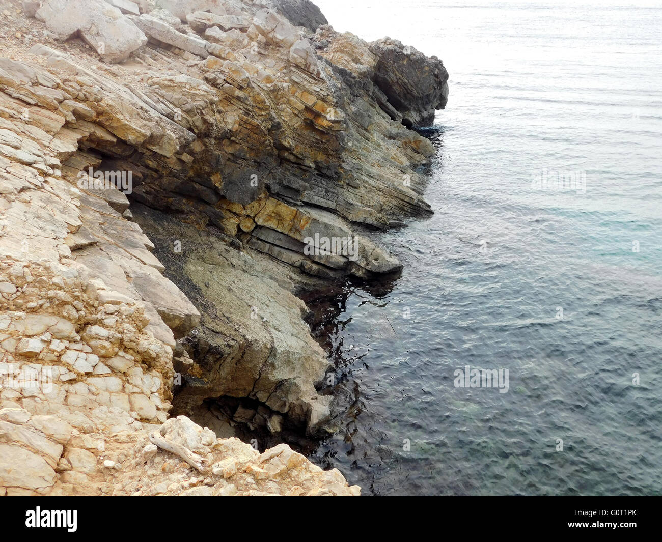 rocks by the sea Stock Photo - Alamy