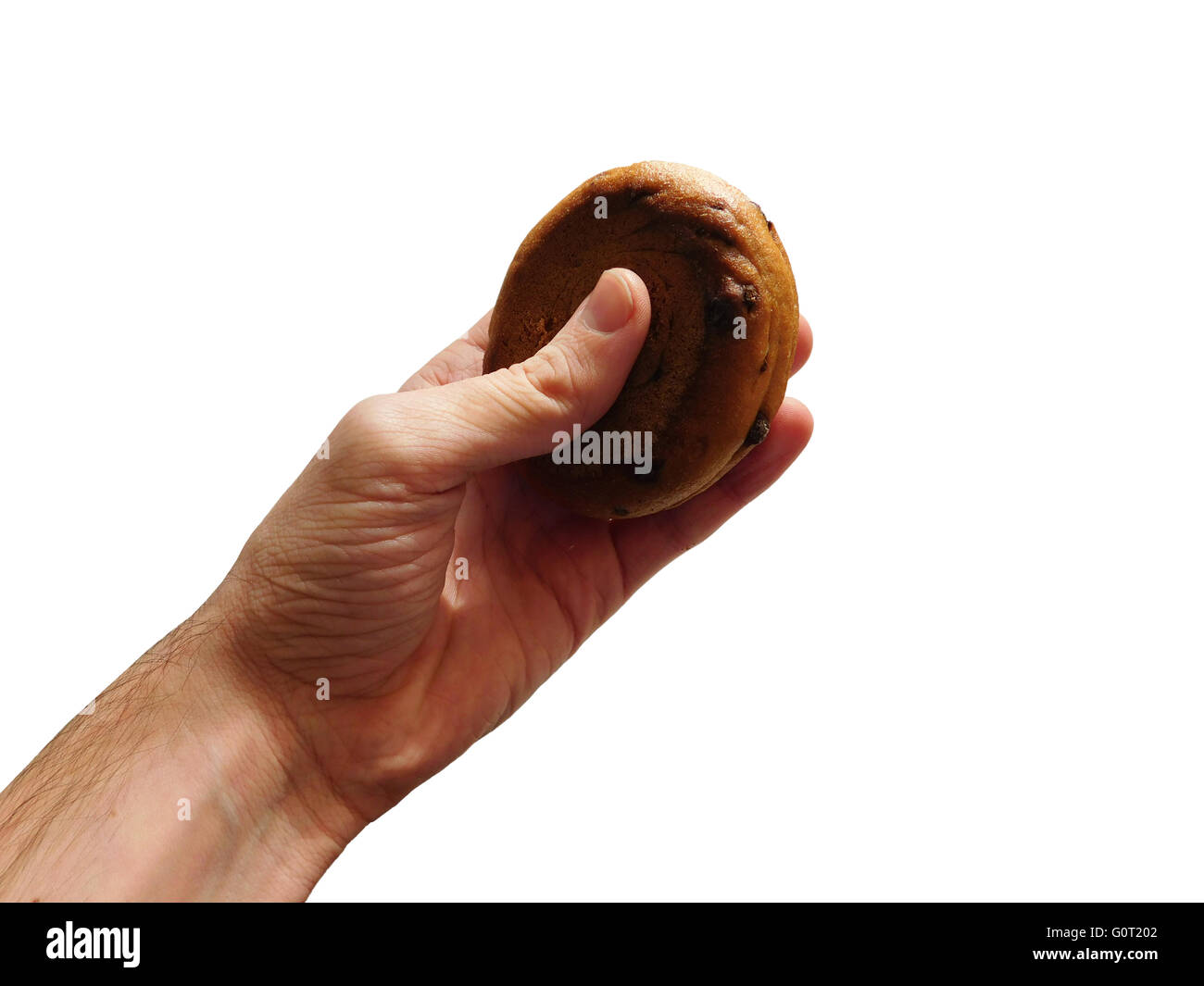 hand with bread Stock Photo - Alamy
