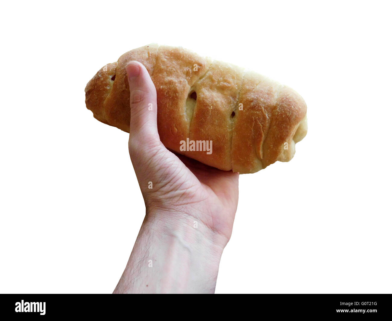 Hand torn bread hi-res stock photography and images - Alamy