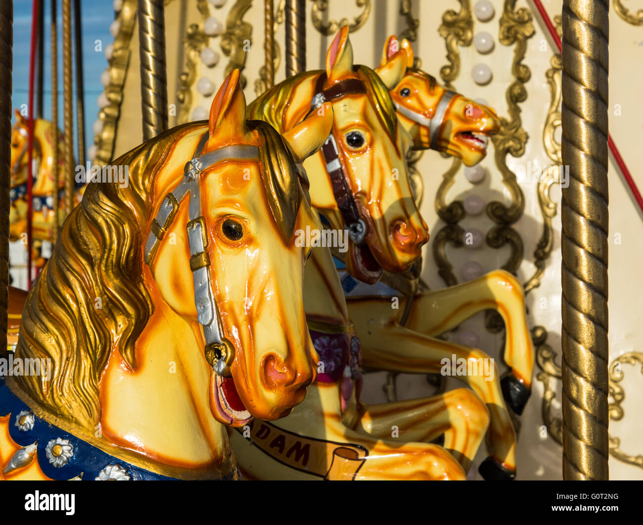 Fairground horse hi-res stock photography and images - Alamy