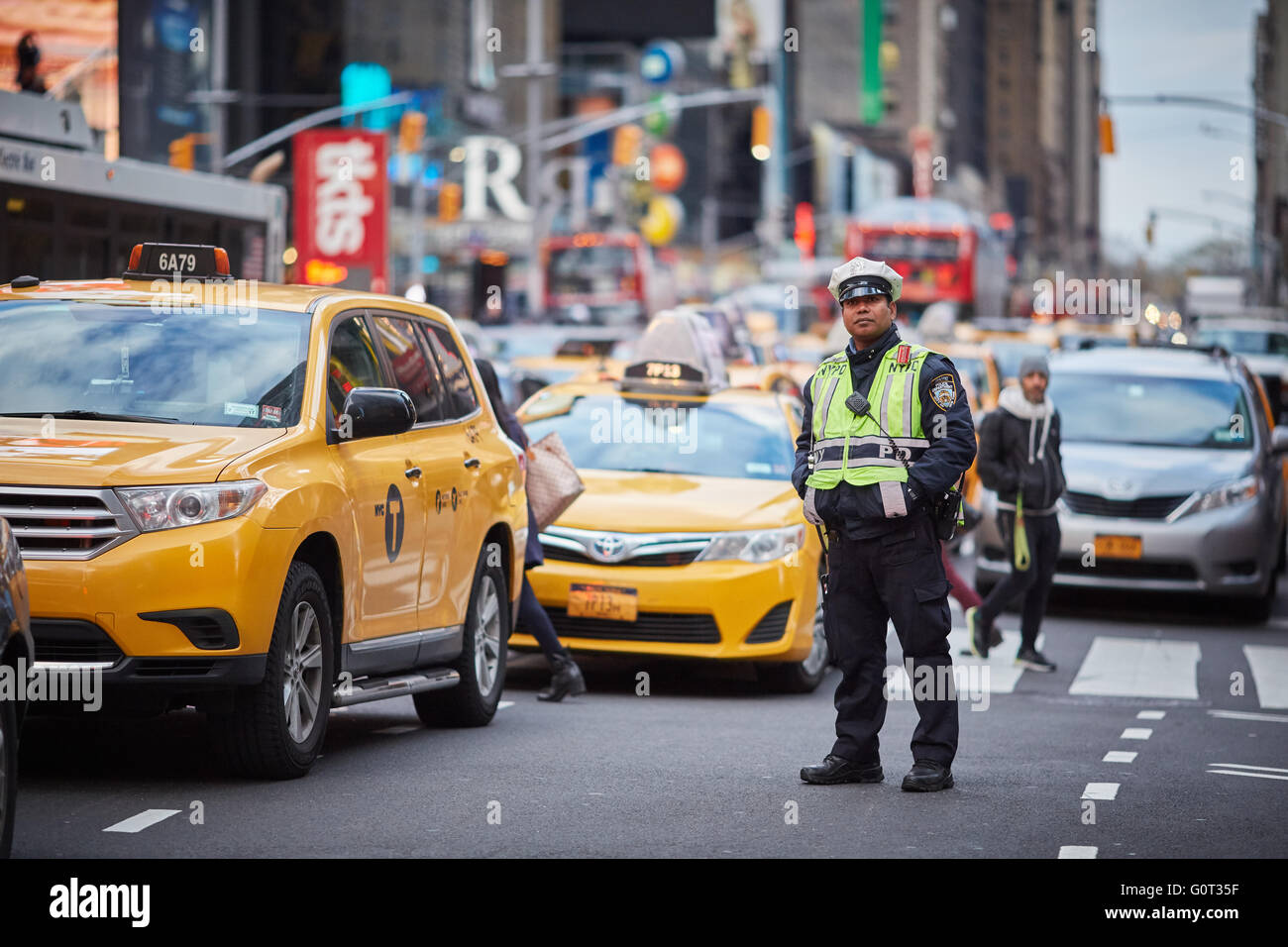 New York times Square Police officer pcso p.c.s.o. constable PC bobby ...