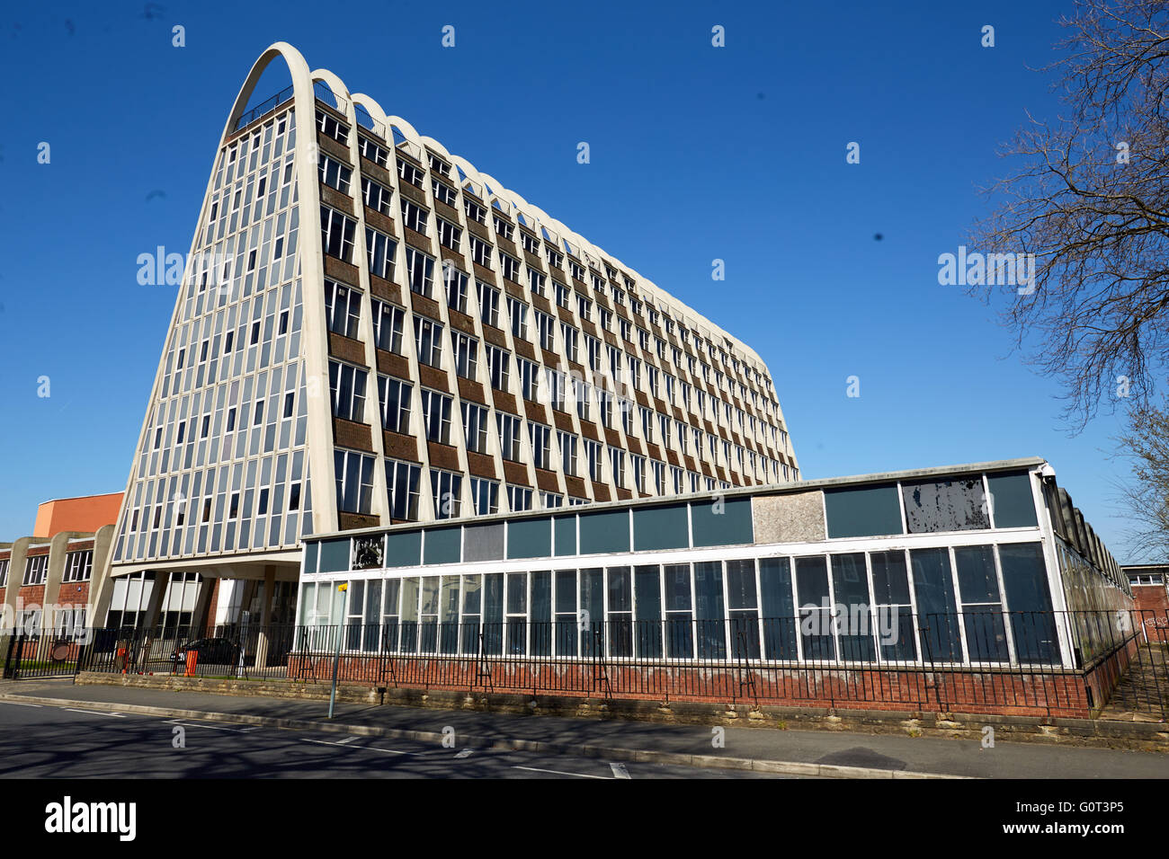 The Toast Rack, or the Hollings Building by its official name, is a ...
