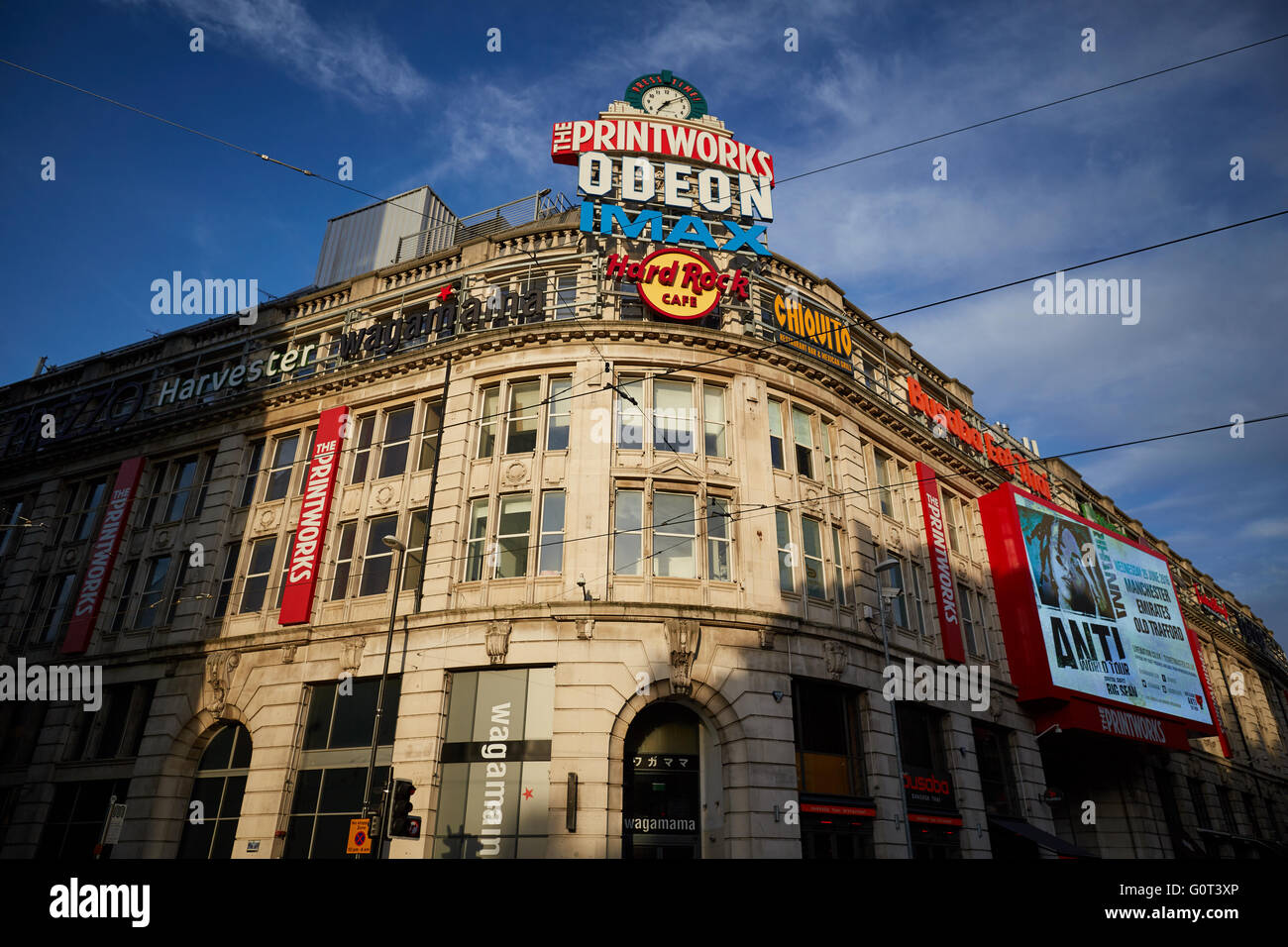 Manchester Printworks building The Printworks is an urban entertainment ...