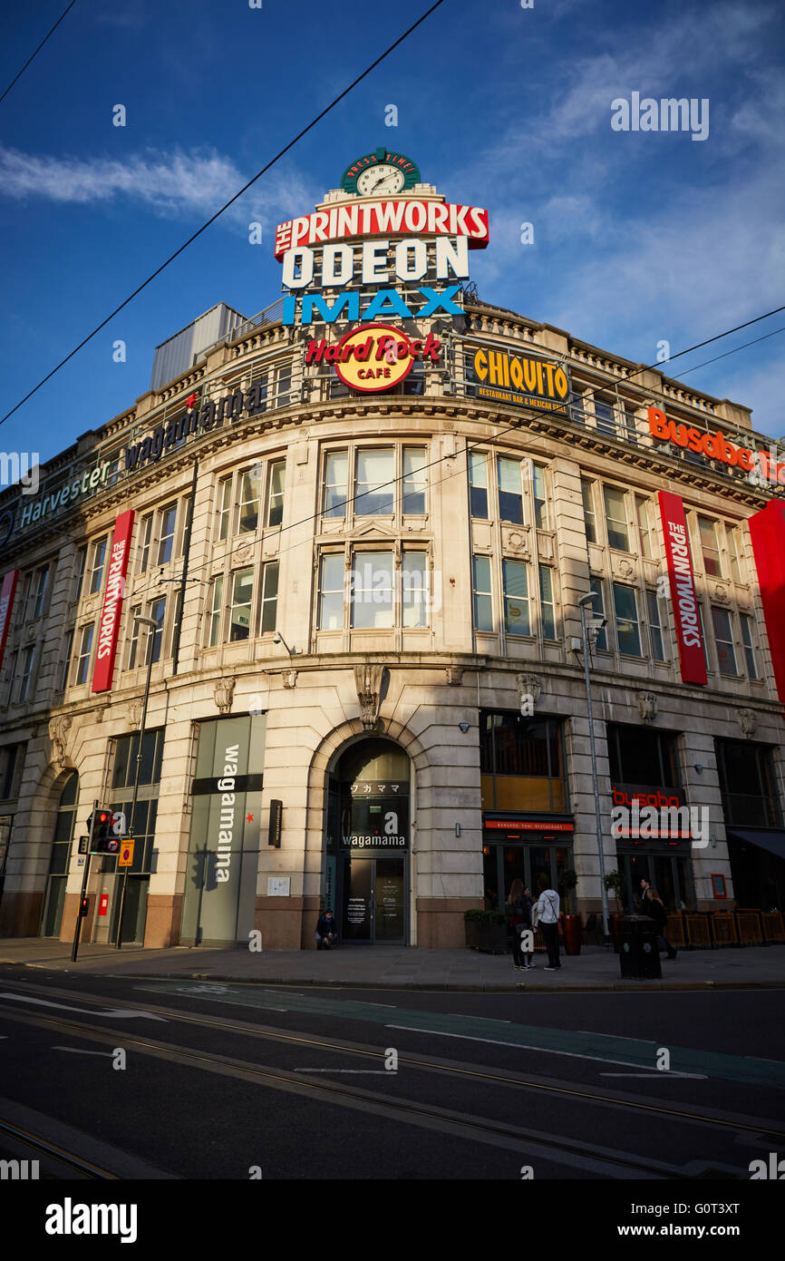 Manchester Printworks building The Printworks is an urban entertainment ...