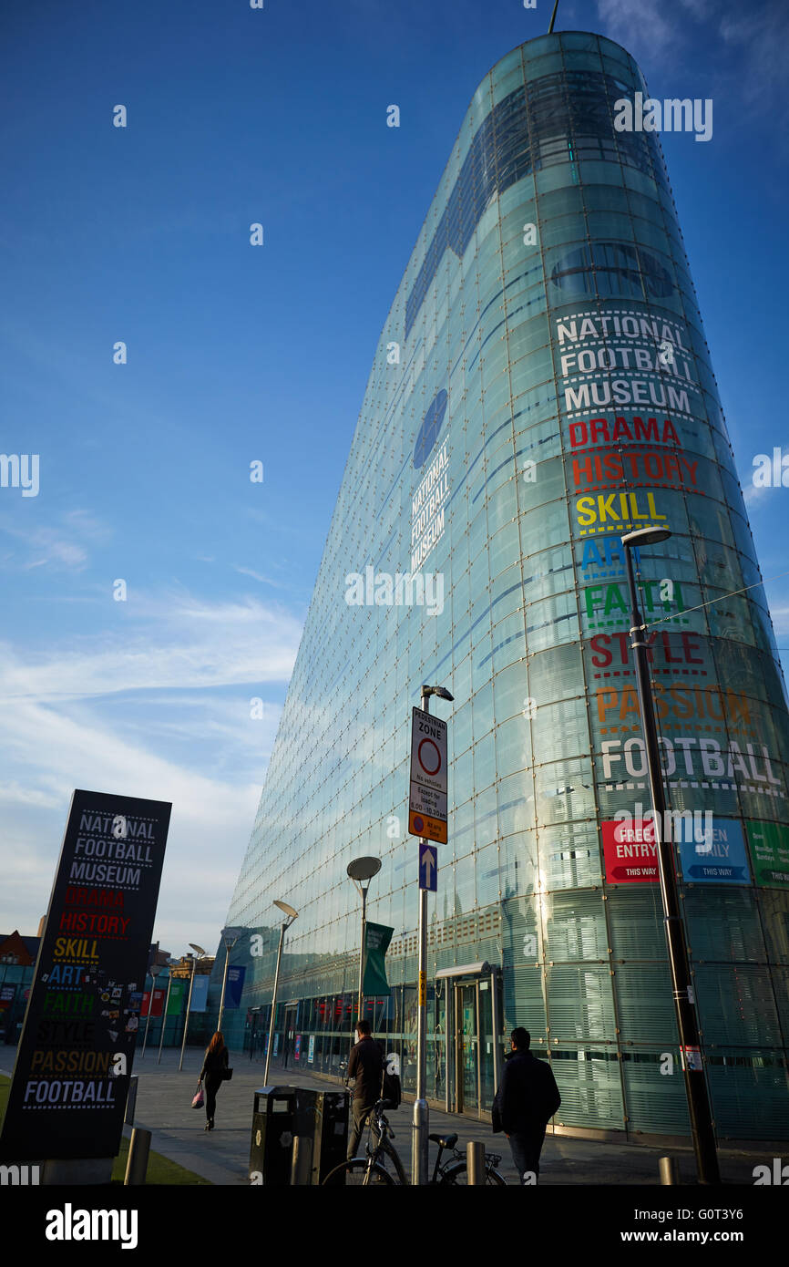 Urbis, National Football Museum in Manchester Stock Photo - Alamy