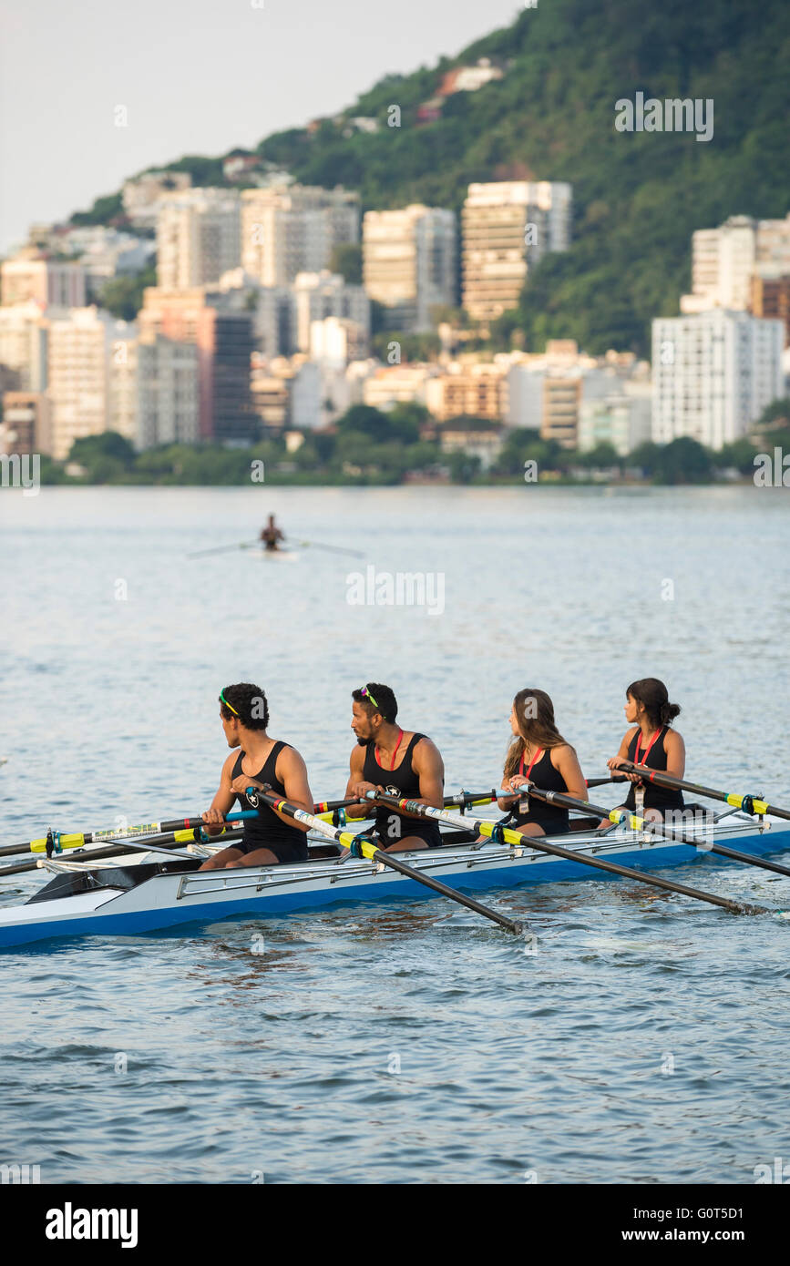 Mixed female male crew hi-res stock photography and images - Alamy