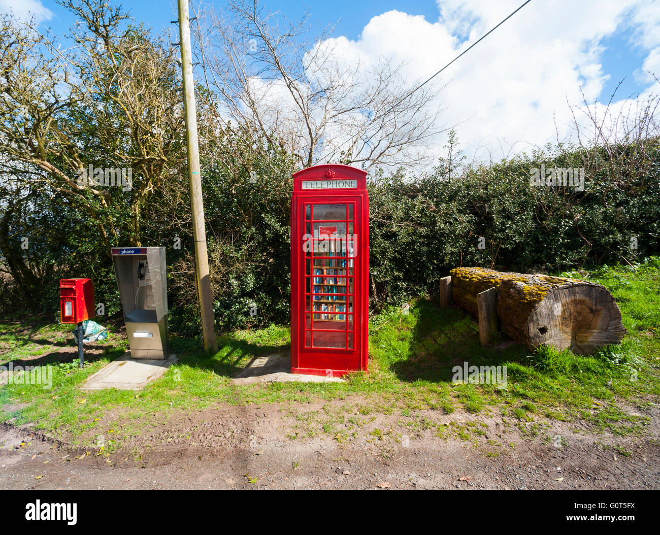 Phone Box Library Village High Resolution Stock Photography and Images ...