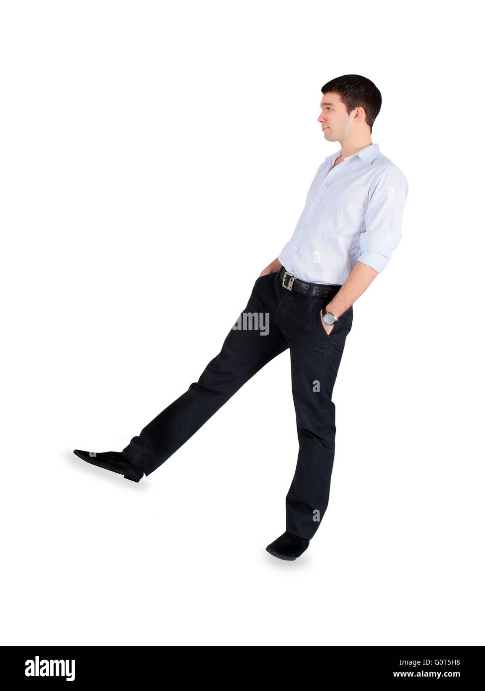 Handsome hispanic adult man Cut Out Stock Images & Pictures - Alamy