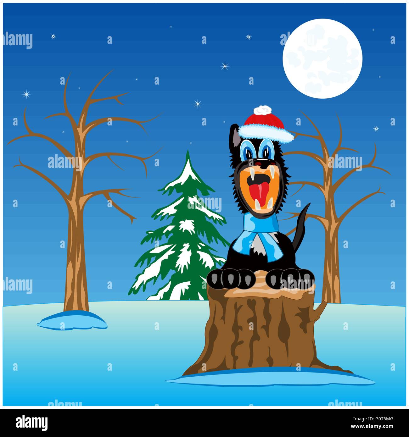 Ravenous wolf hi-res stock photography and images - Alamy