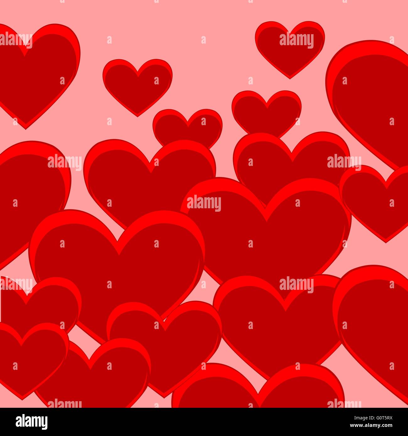 Festive background from heart Stock Vector Image & Art - Alamy