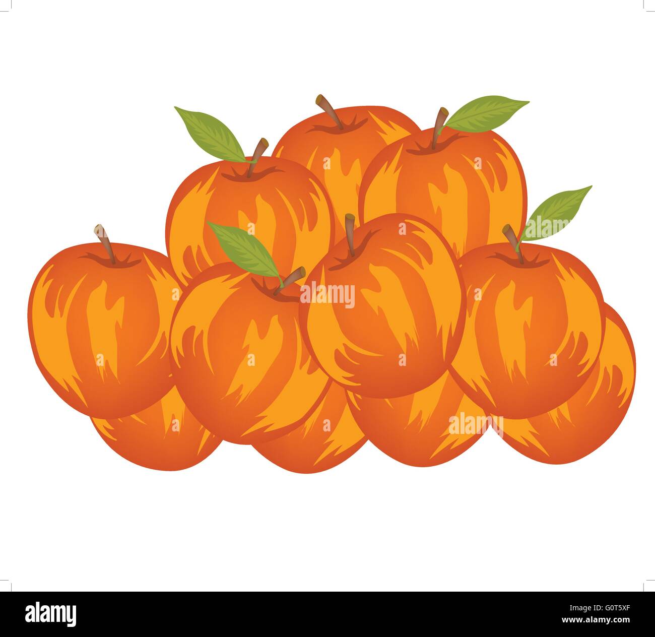 Beautiful small red fruit Stock Vector Images - Alamy