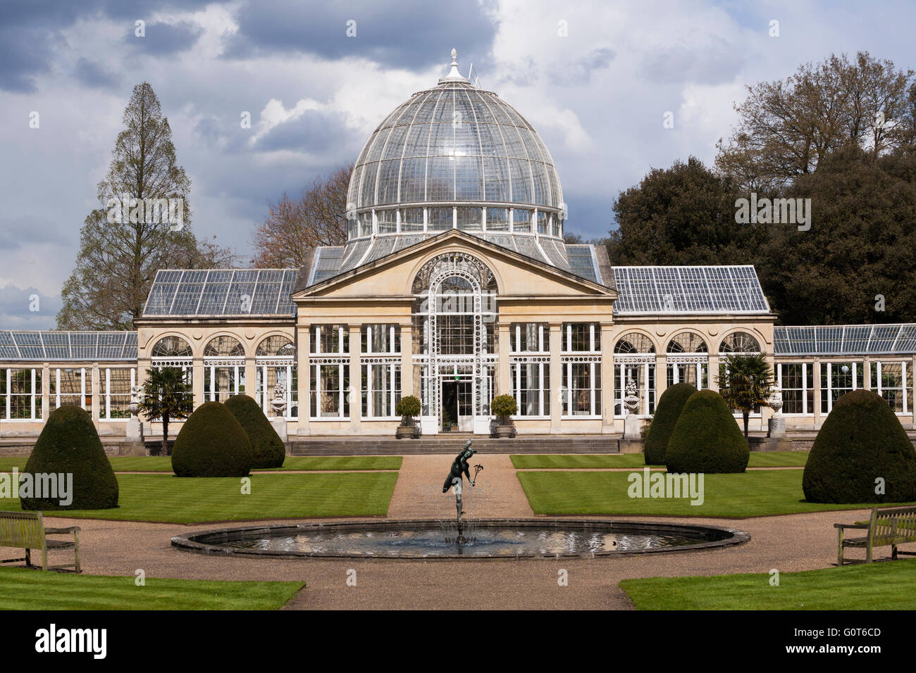 Syon House Great Conservatory with glass dome (Grade I listed building ...