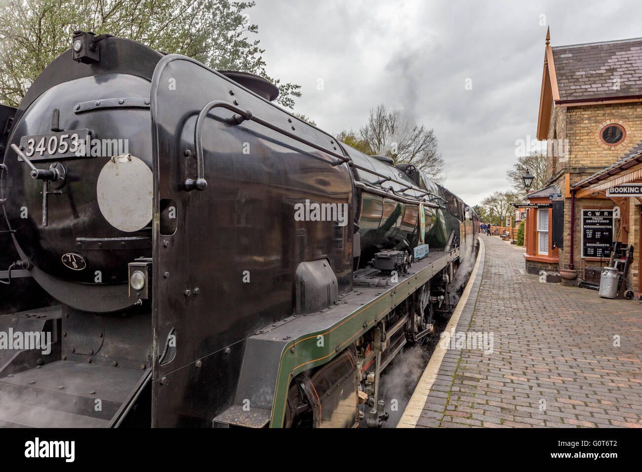 Arley train Station on the Severn Valley Railway, Worcestershire ...