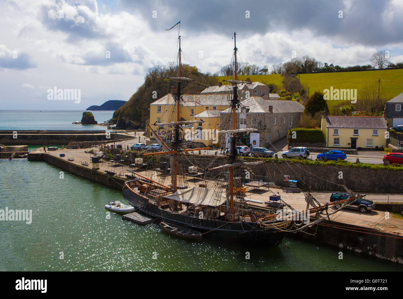 Charlestown Harbour,as used as a backdrop for the Poldark tv series ...