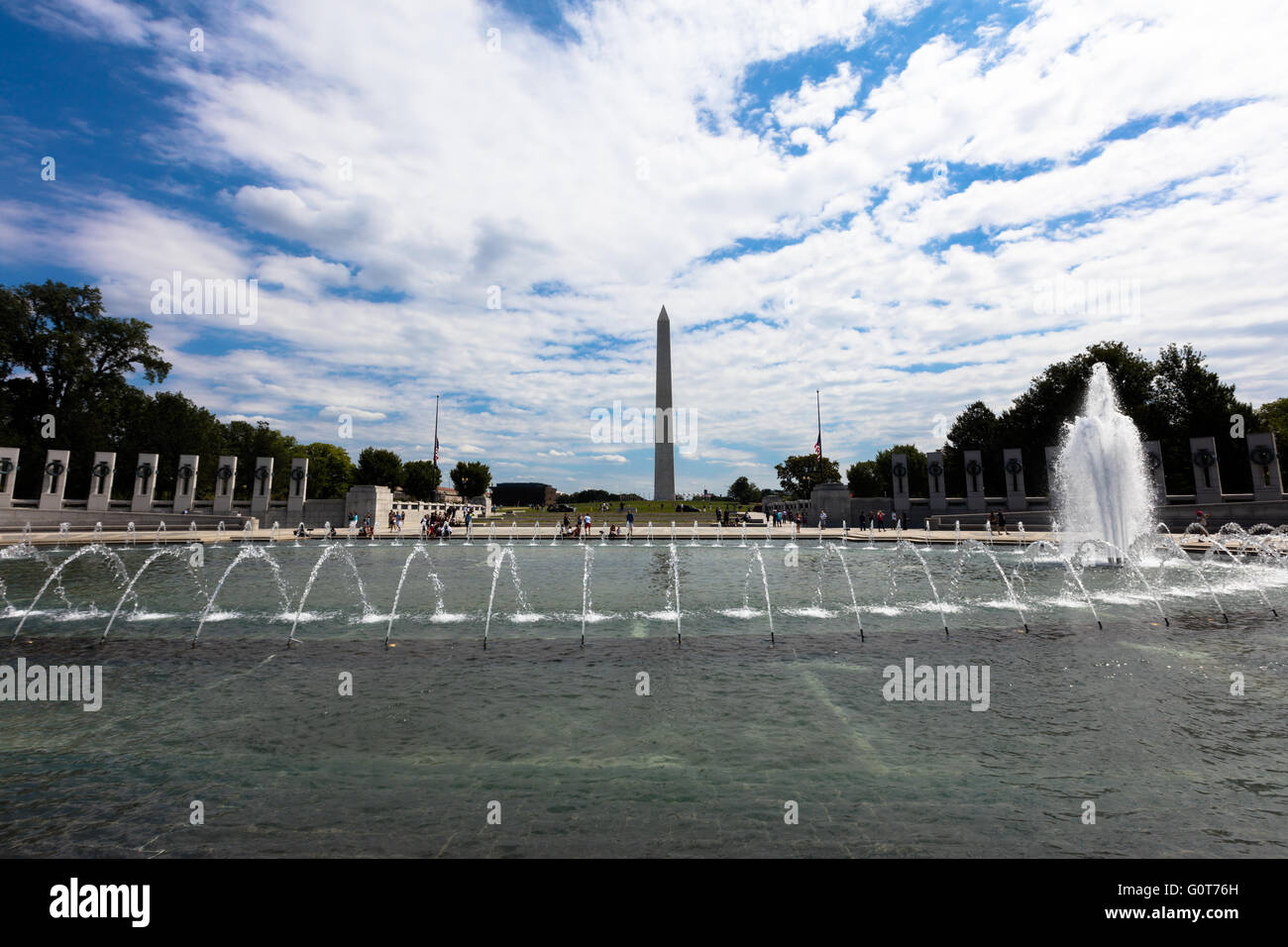 the World War II Memorial in Washingtion is dedicated to Americans who ...
