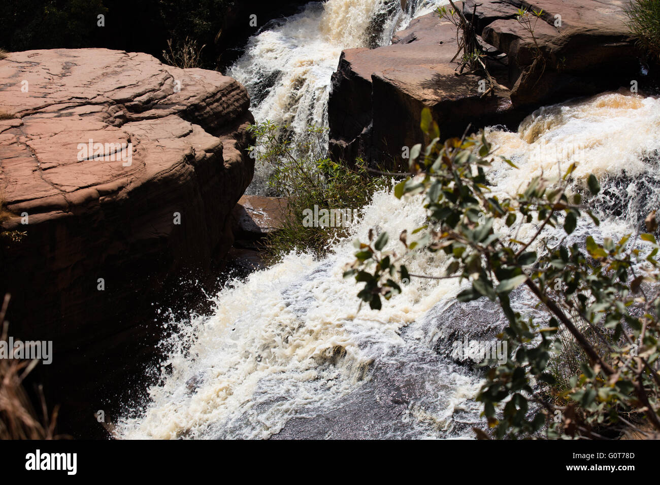 Karfiguela falls in Banfora, Cascades region , Burkina Faso Stock Photo ...