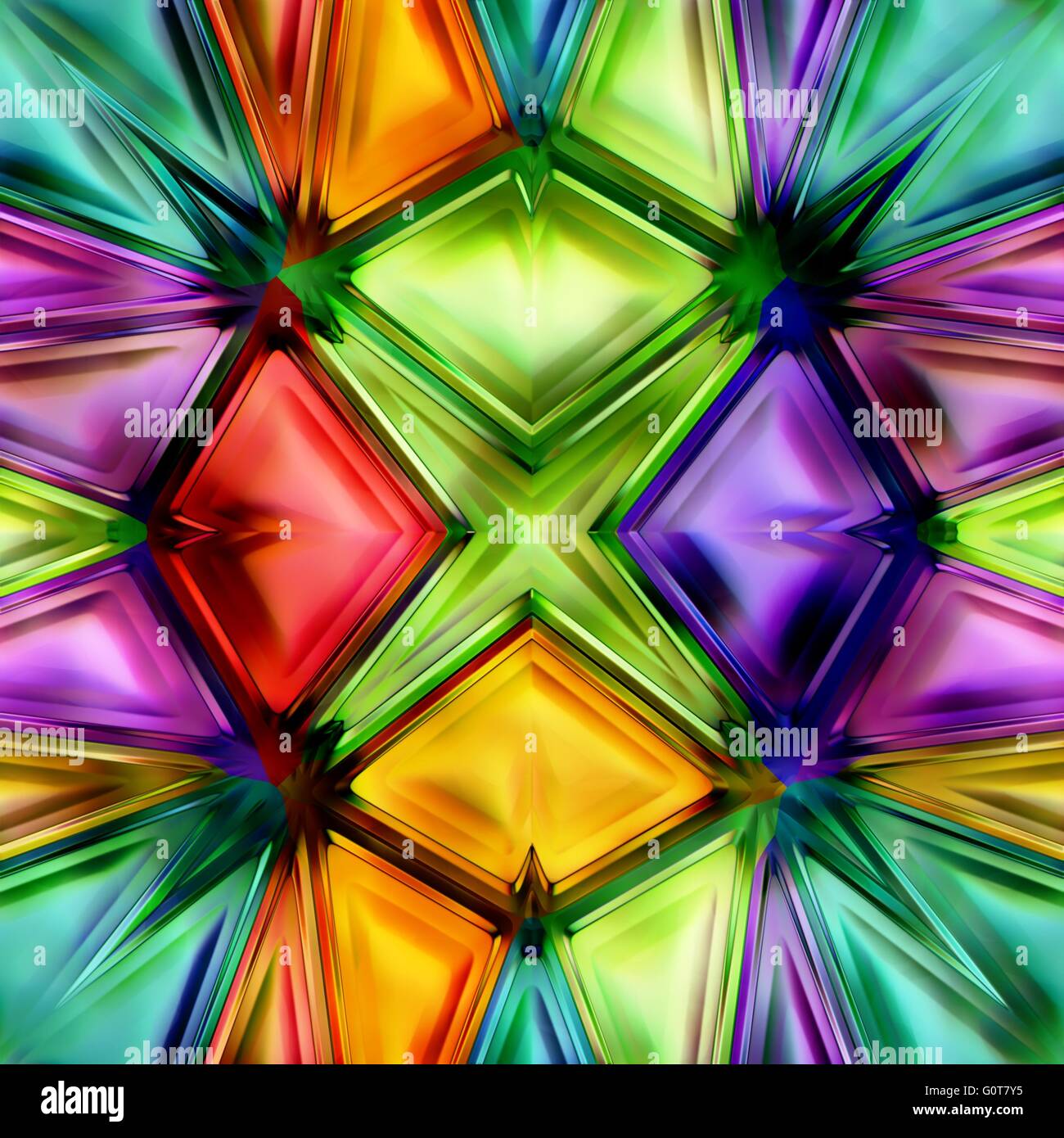 Seamless texture abstract shiny colorful background 3D illustration ...